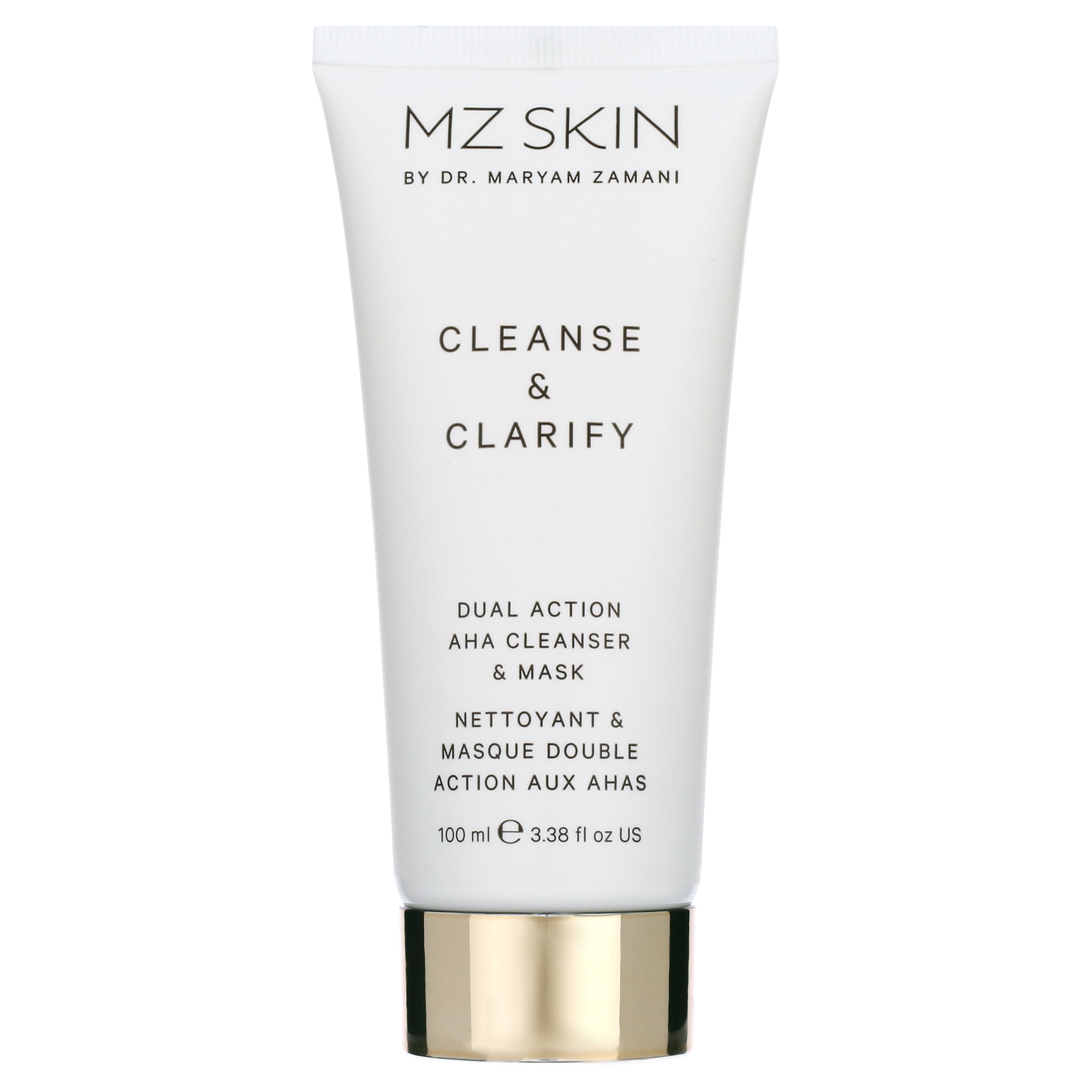 MZ Skin CLEANSE & CLARIFY Dual Action AHA Cleanser & Mask - Walmart.com
