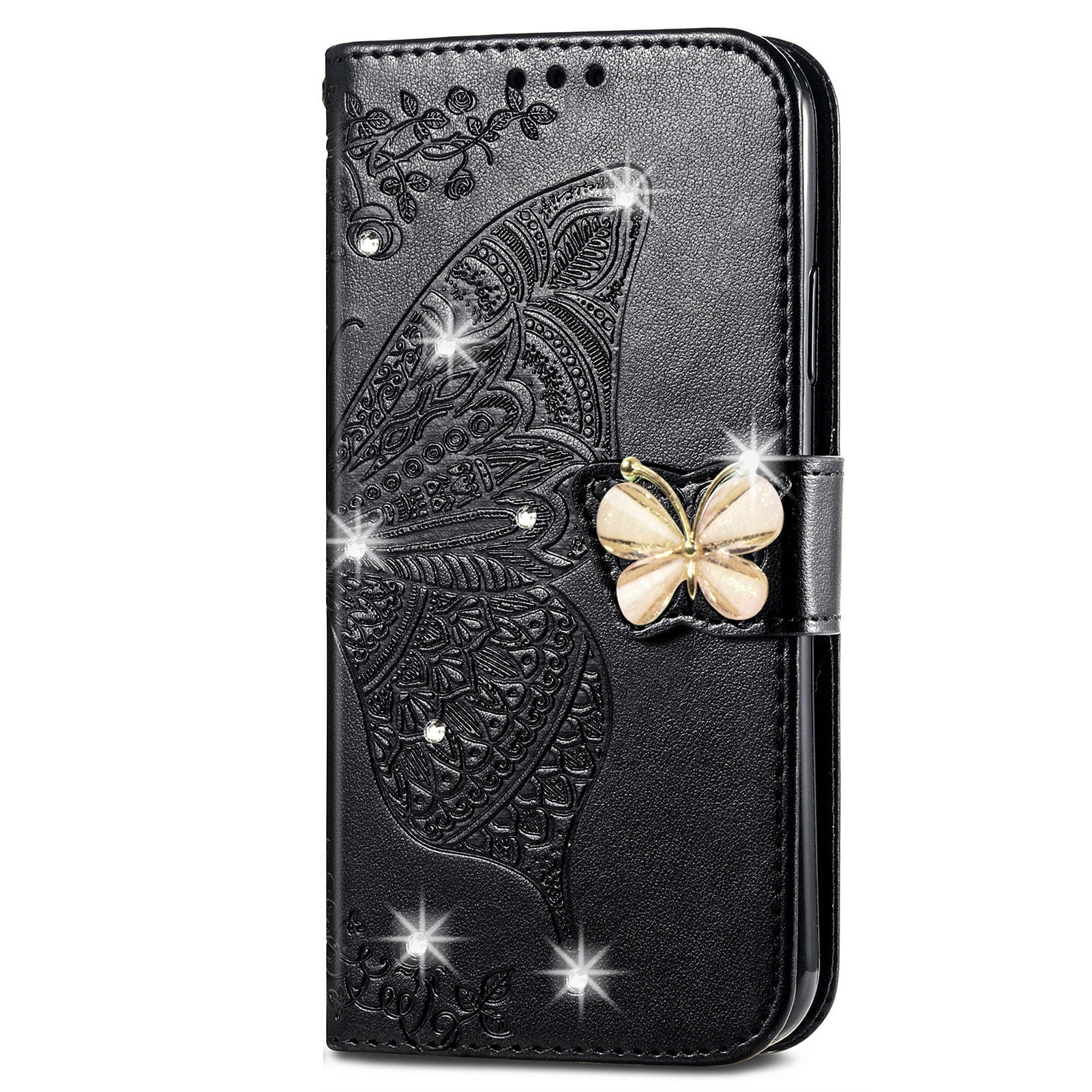 MZCHENYI phone case for OPPO Find X6 Wallet Case,Butterfly Embossed PU ...