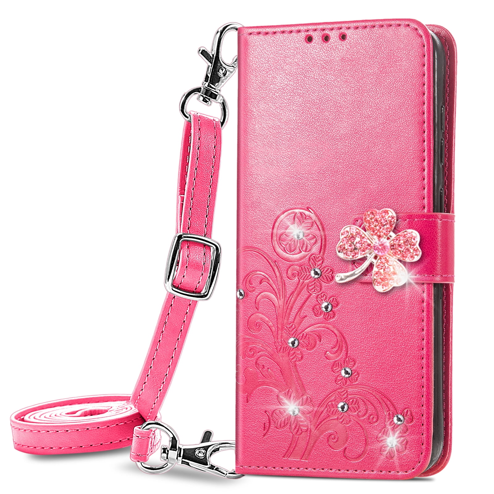 MZCHENYI phone case for samsung A41 ,Detachable leather crossbody bag ...