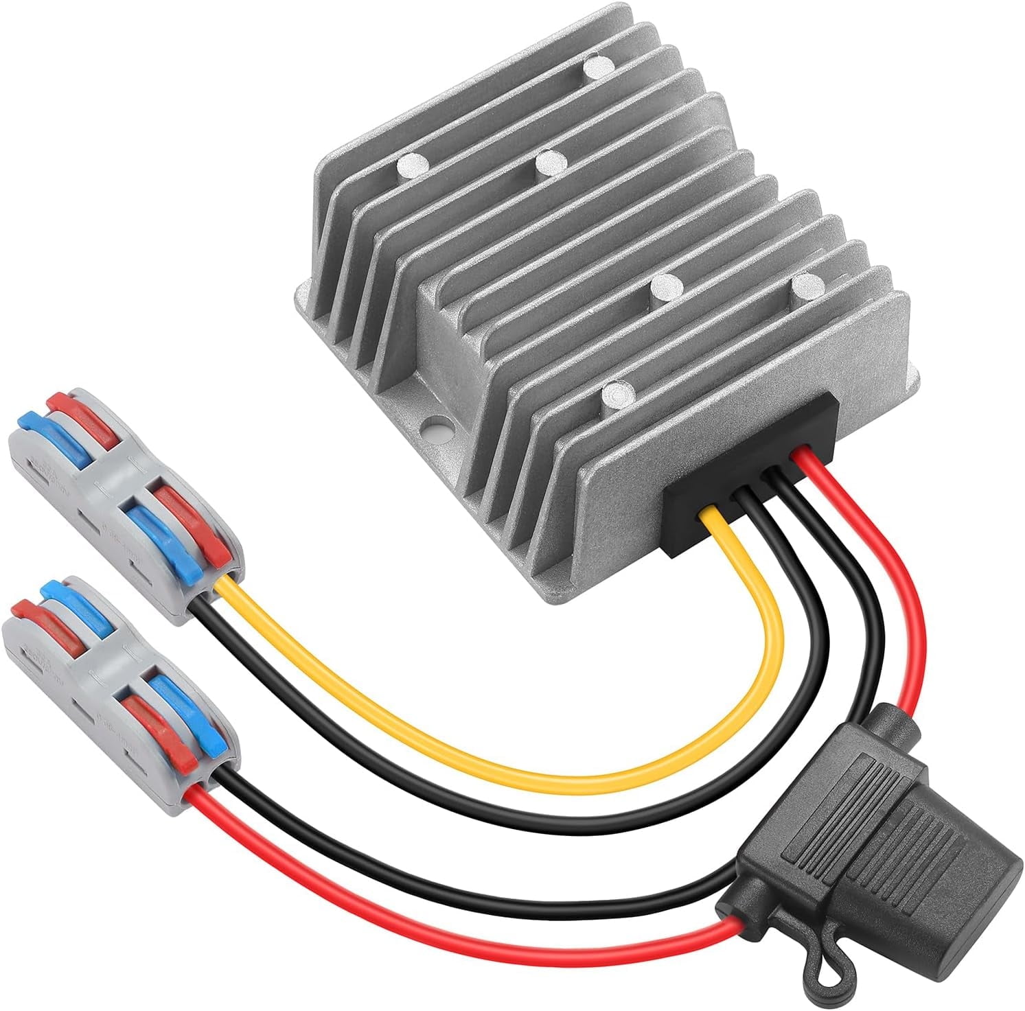 MZHOU 120W DC-DC Power Converter 20V-72V to 12V 10A, Waterproof Voltage ...
