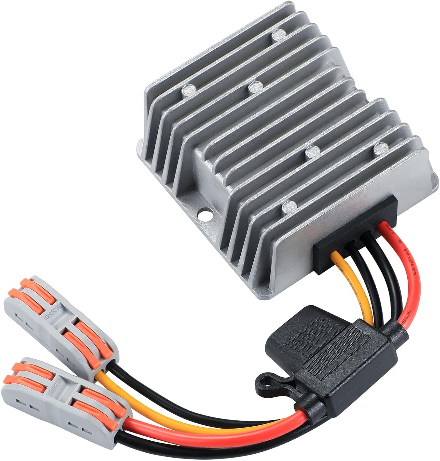 MZHOU 240W DC-DC Boost Converter, 12V/24V to 48V 5A Boost Transformer ...
