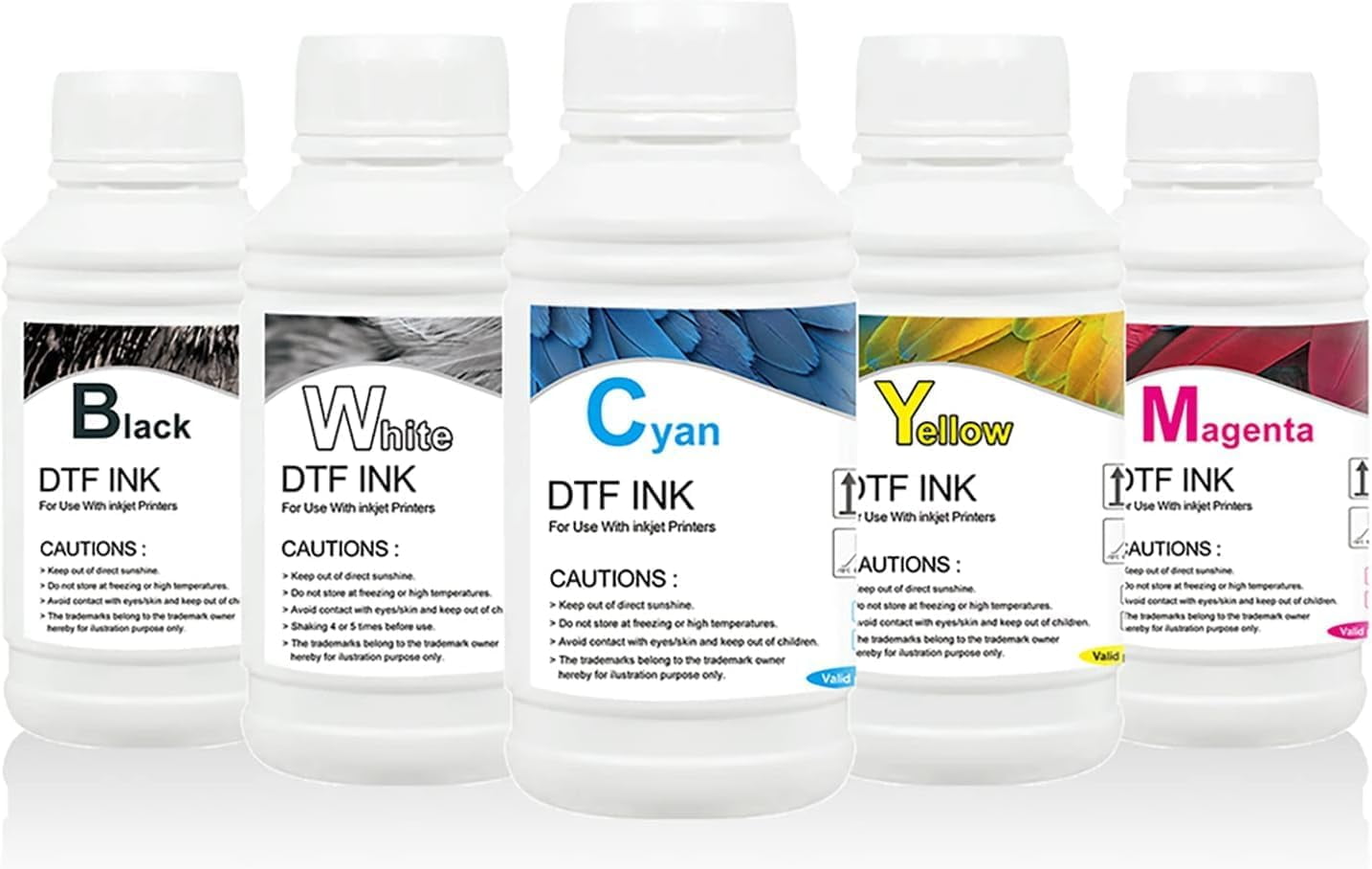 MZK DTF Ink Premium DTF Transfer Ink for PET Film, Refill for DTF Printers Ink, Heat Transfer ...