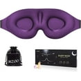 MZOO Sleep Eye Mask for Men Women, 3D Contoured Cup Sleeping Mask ...