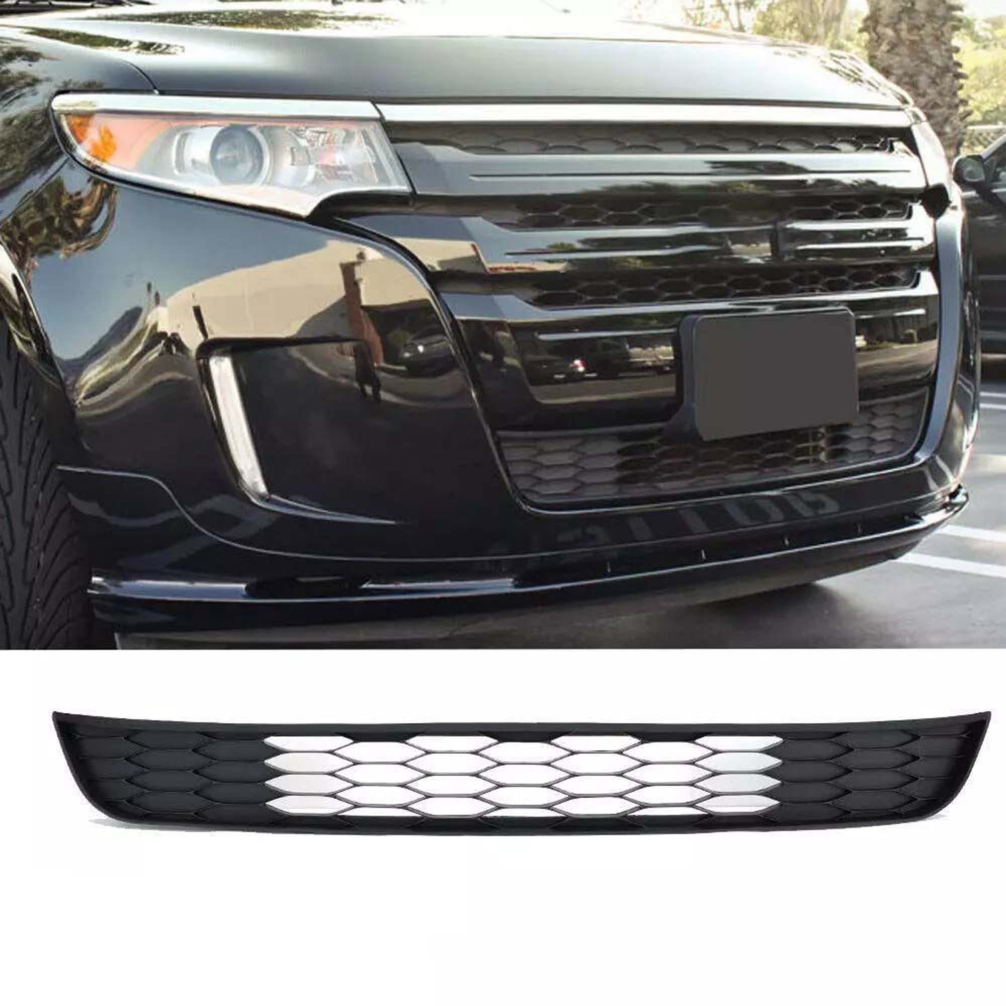 MZORANGE Front Bumper Lower Grille for 2011 2012 2013 2014 Ford Edge ...