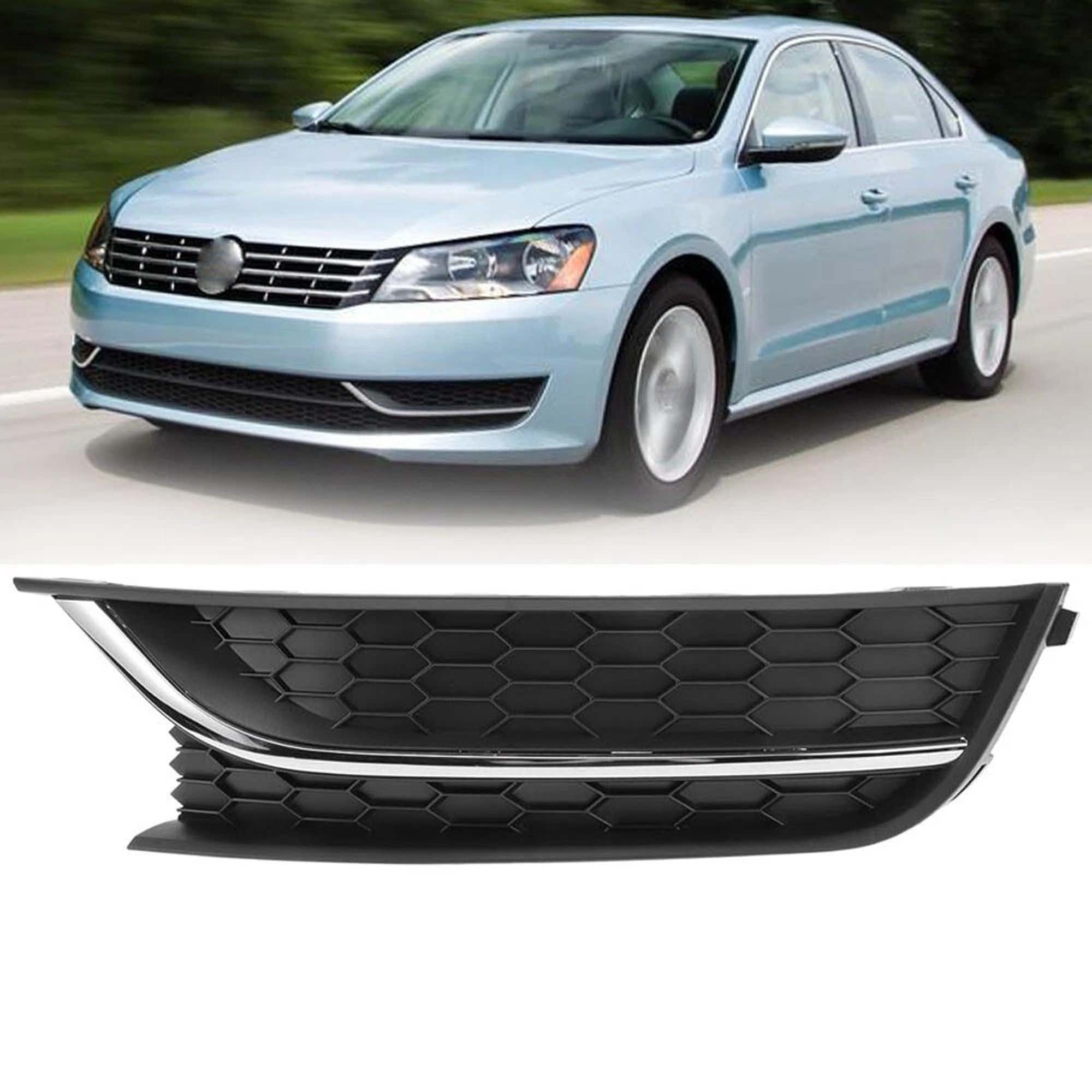 MZORANGE Left Driver Side Front Bumper Fog Light Grille Grill Cover w ...