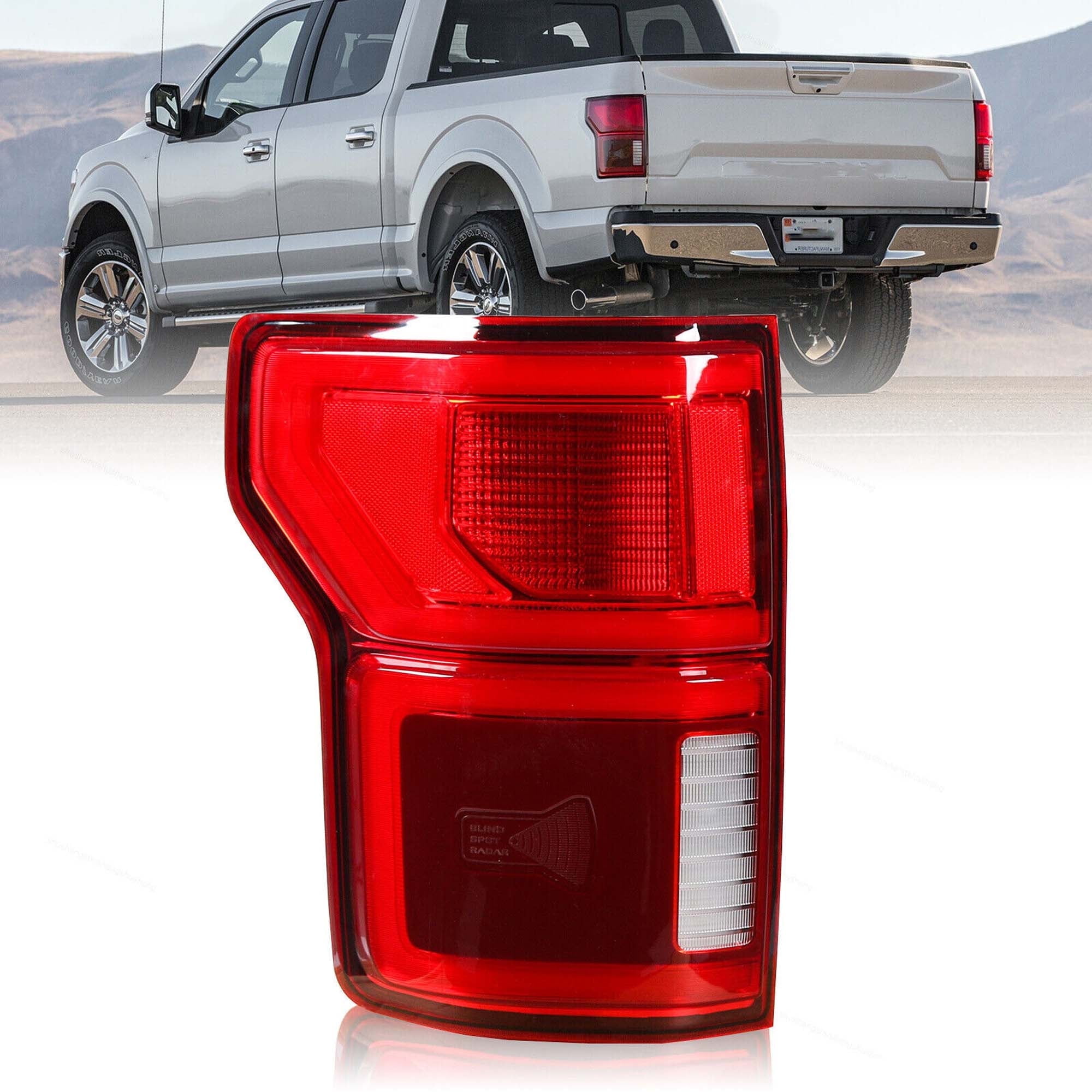 MZORANGE Left Driver Tail Light Brake Lamp LED with Blind Spot ...