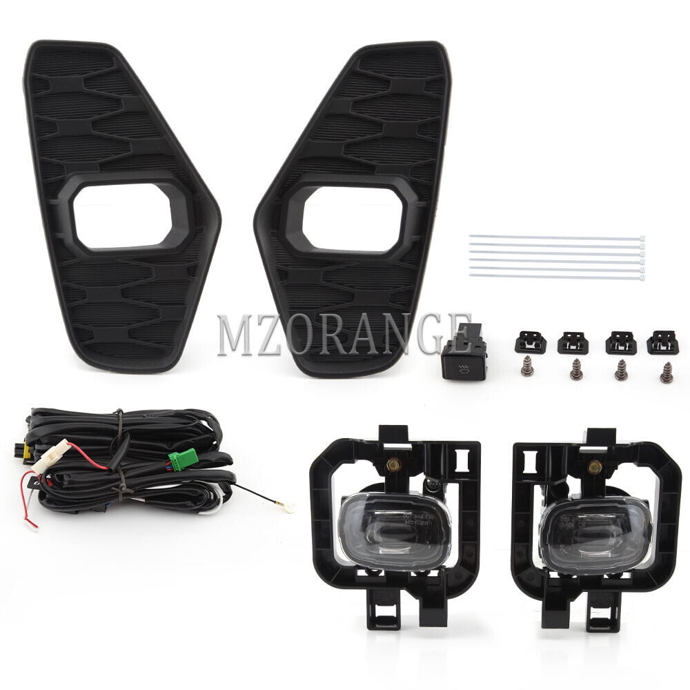 MZORANGE Pair Left Right Fog Light For Nissan NAVARA 2021 Nueva D23 ...