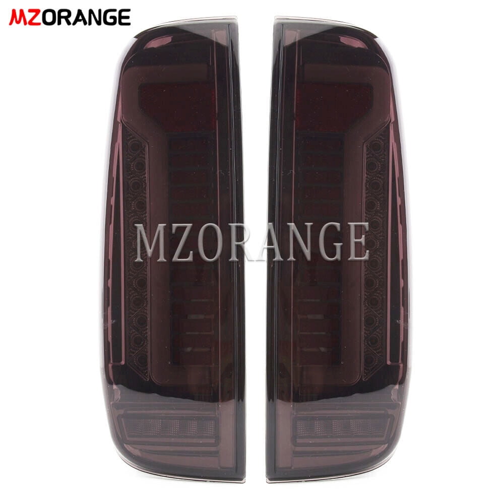 MZORANGE Pair Left Right Tail Lights for Frontier Nissan Navara D40 ...