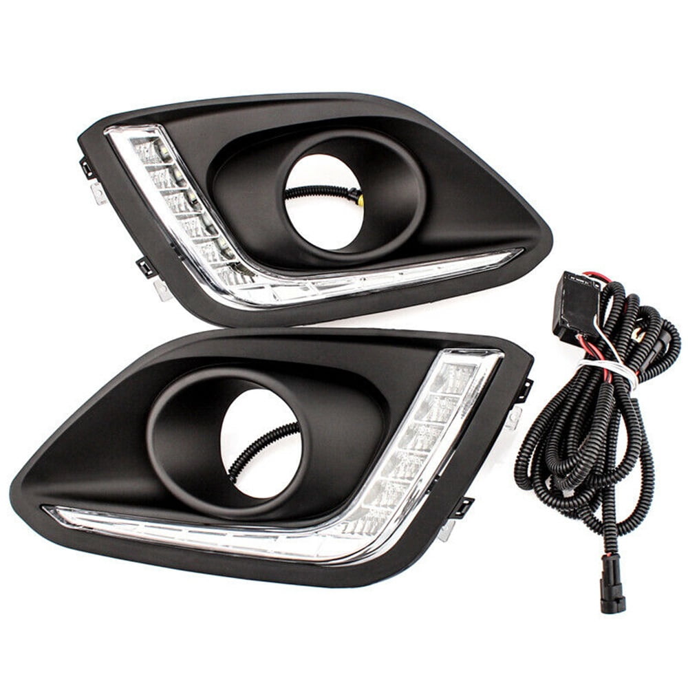 MZORANGE Pair Right Left LED Daytime Running Lights For Suzuki Swift ...
