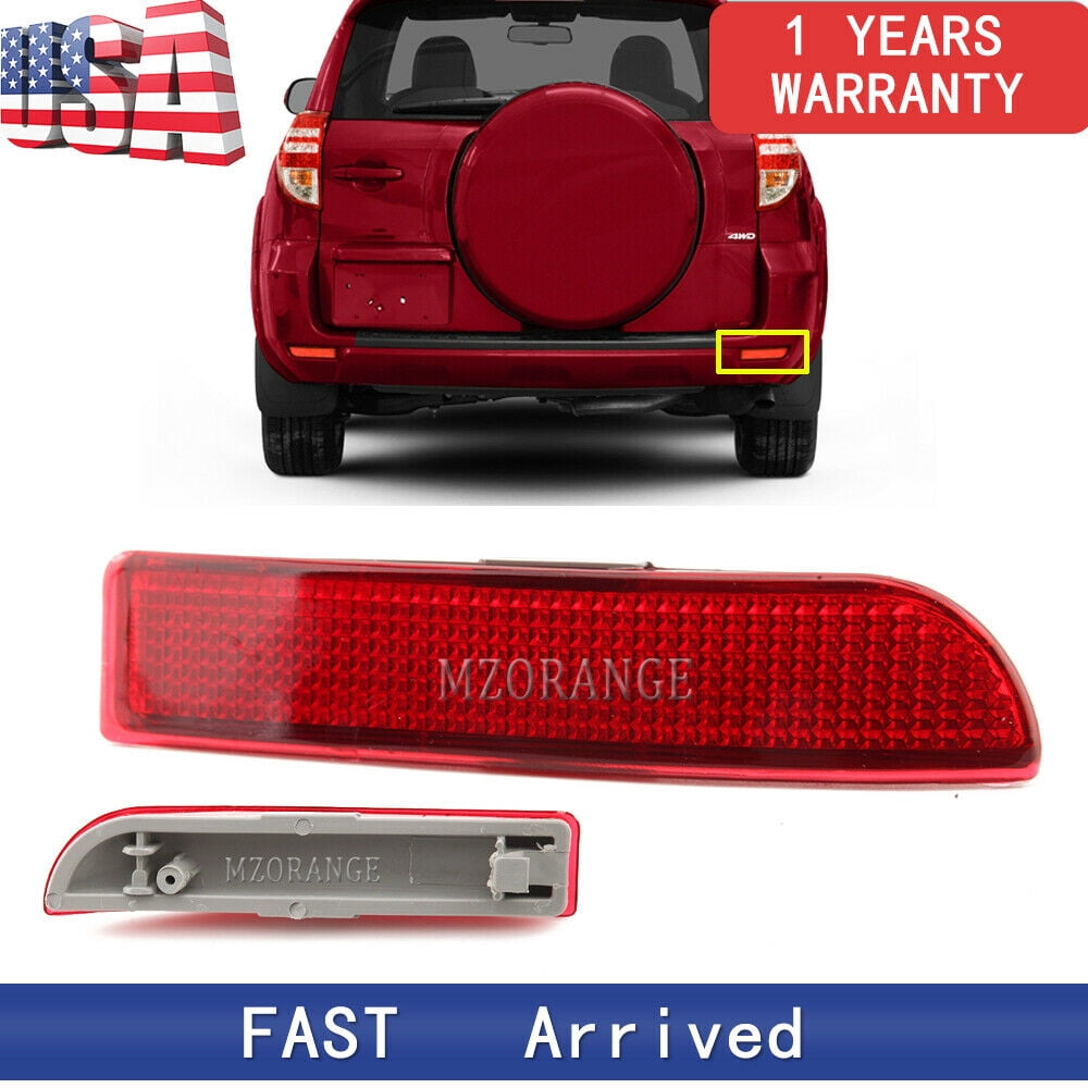 MZORANGE Right Passenger Side Rear Bumper Reflector Light For Toyota ...
