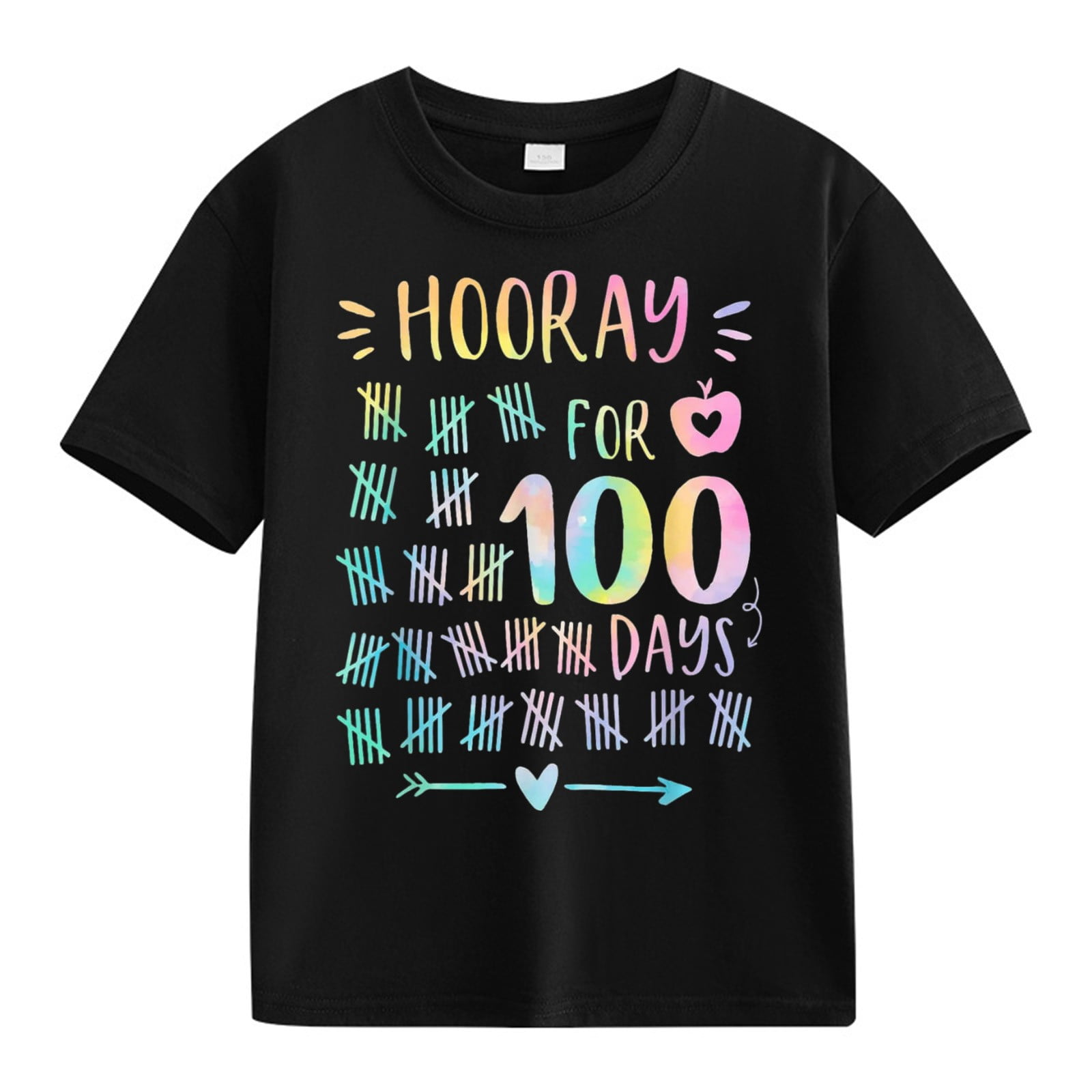 MZXELPRJD 100 Days of School Shirt for Boys Girls Funny Kindergarten ...