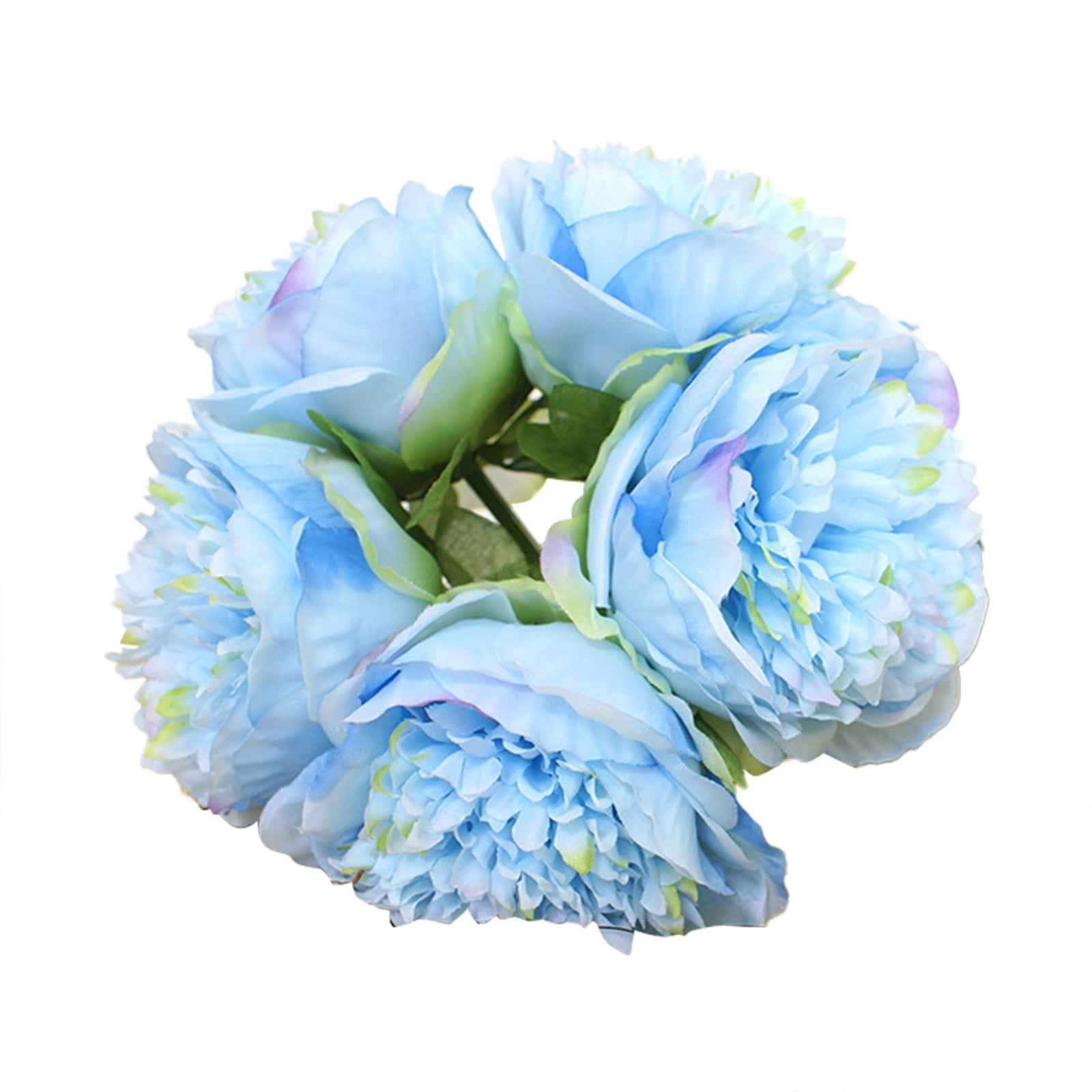 MZXELPRJD Fake Flowers Fall Plants Artificial Fivehead Peony Letters ...