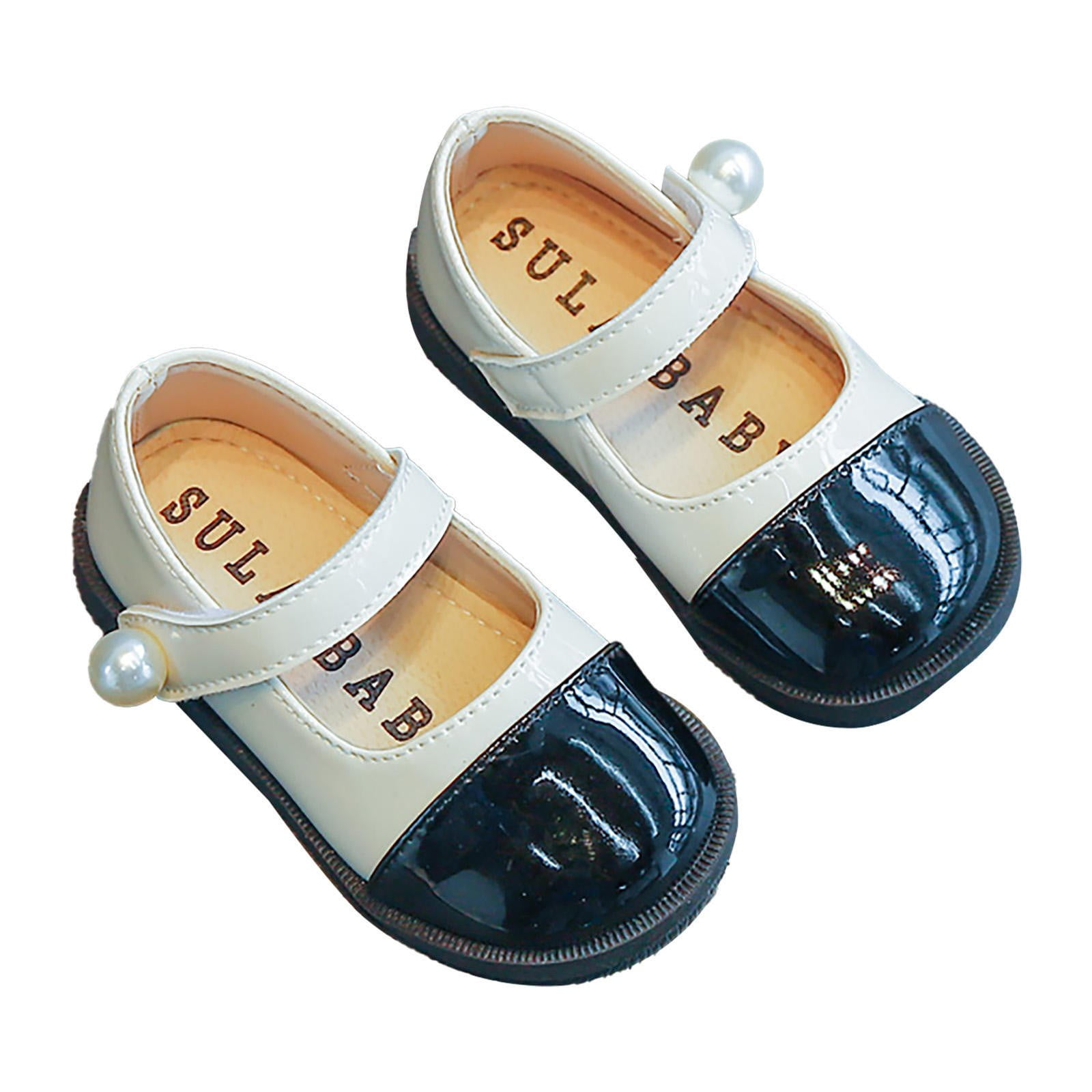 MZXELPRJD Girl Toddler Sandals White Sandals Girls Mary Jane Shoes for ...