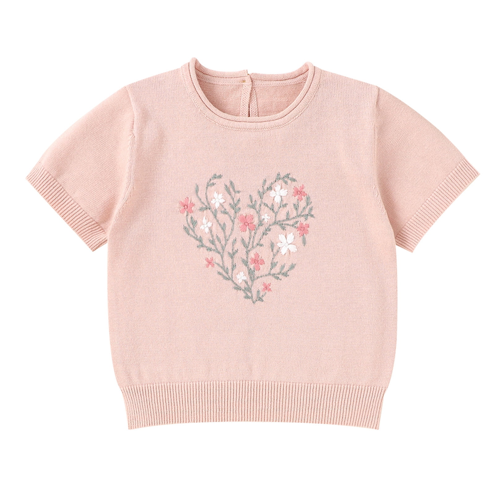 MZXELPRJD Girls Tops Size 5 Tween Tops Kids Plain Tshirts Ropa De Niña ...