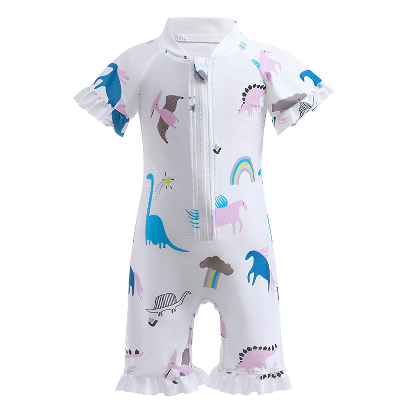 MZXELPRJD One Piece Swimsuit Girls 10-12 Long Sleeve One 3t Girl ...