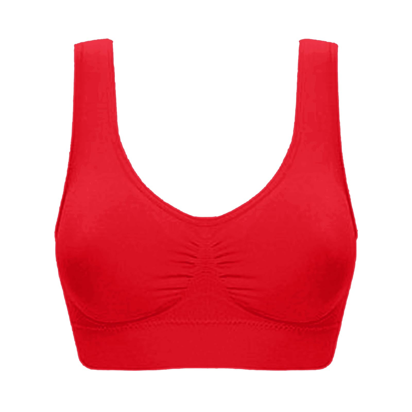 MZXELPRJD Sports Bras for Women Bra Large Seamless Sports Bra No Steel ...