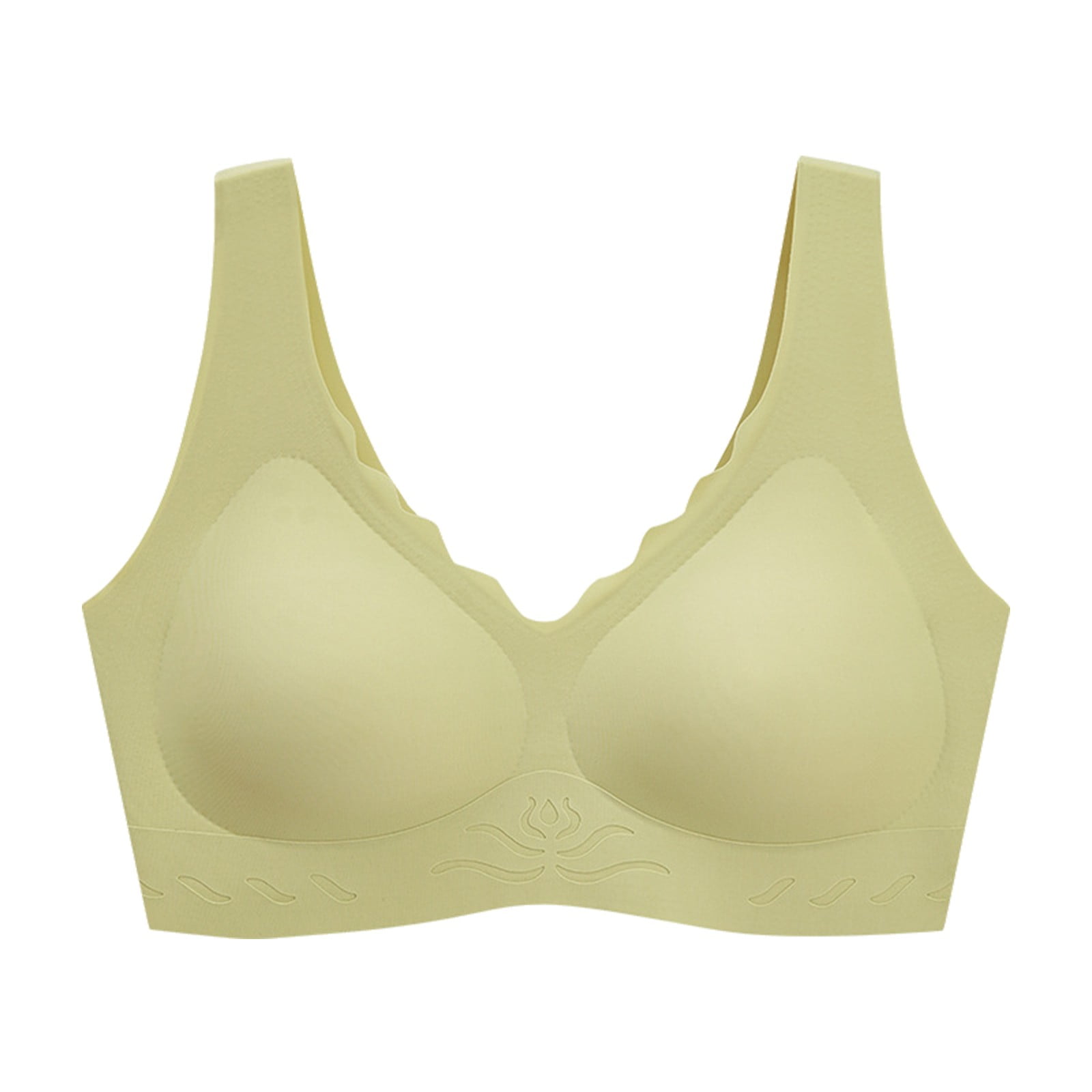 MZXELPRJD Sports Bras for Women Side Anti Sagging Thin Soft Ice Silk ...