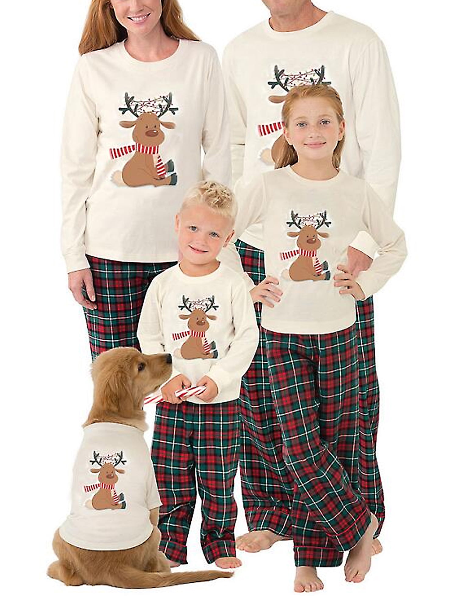 Ma&Baby Holiday Christmas Pajamas Family Matching Pjs Set Xmas Jammies ...