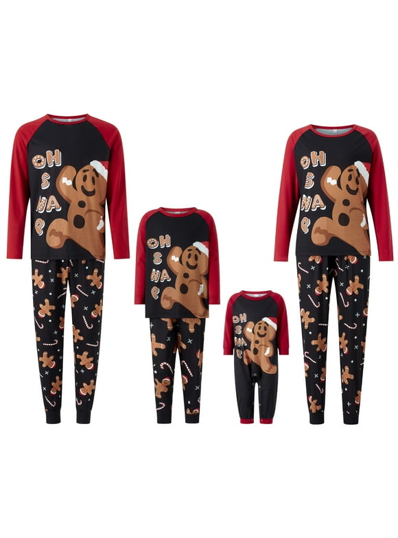 Gingerbread Man Pajamas