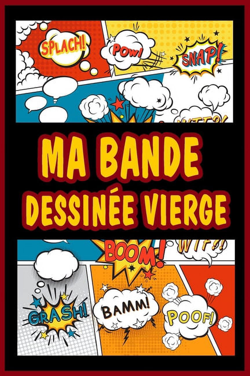 Ma Bande Dessinée Vierge Grande Variété De Modèles 100 Planches De Bd