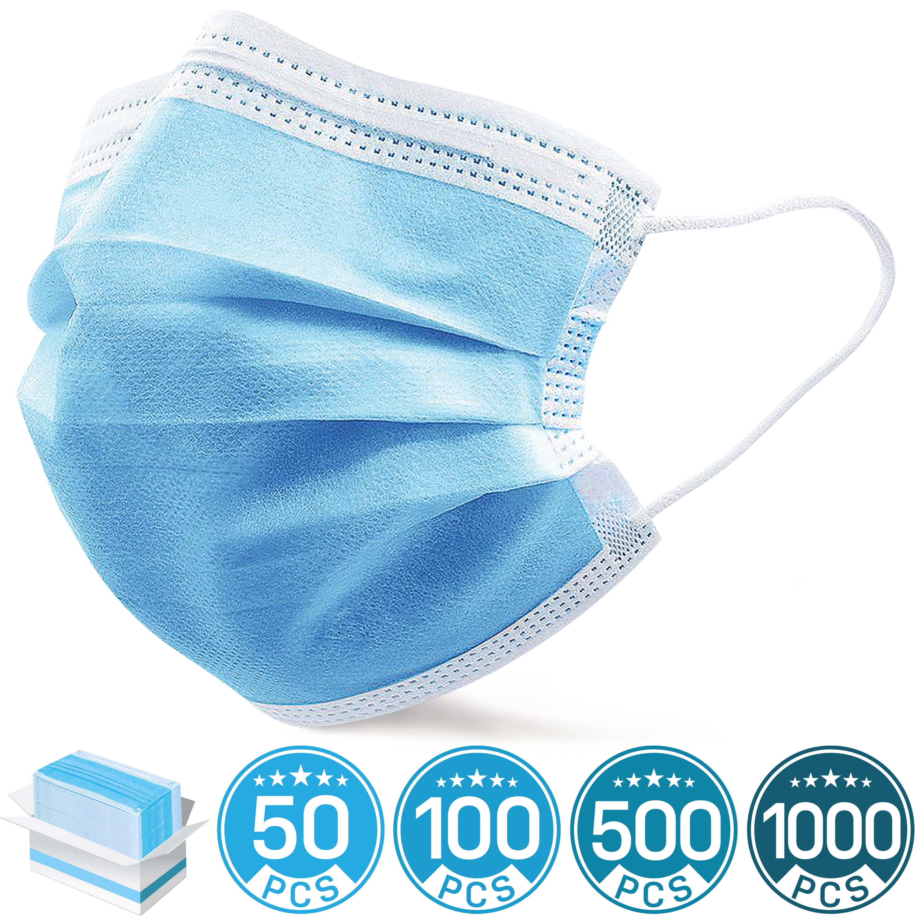 Ma Croix 3 Ply Disposable Face Masks - Walmart.com