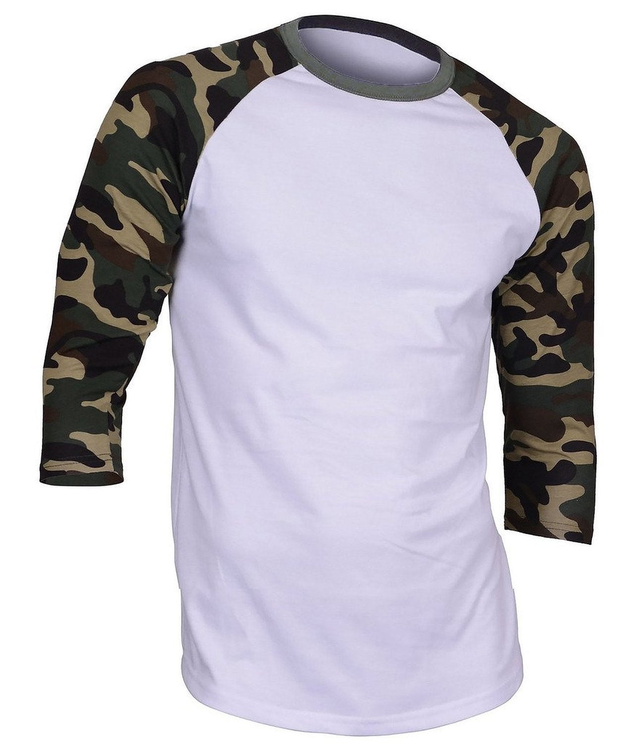 Ma Croix Mens Baseball Raglan Sleeve Shirt Jersey Uniform Tee - Walmart ...