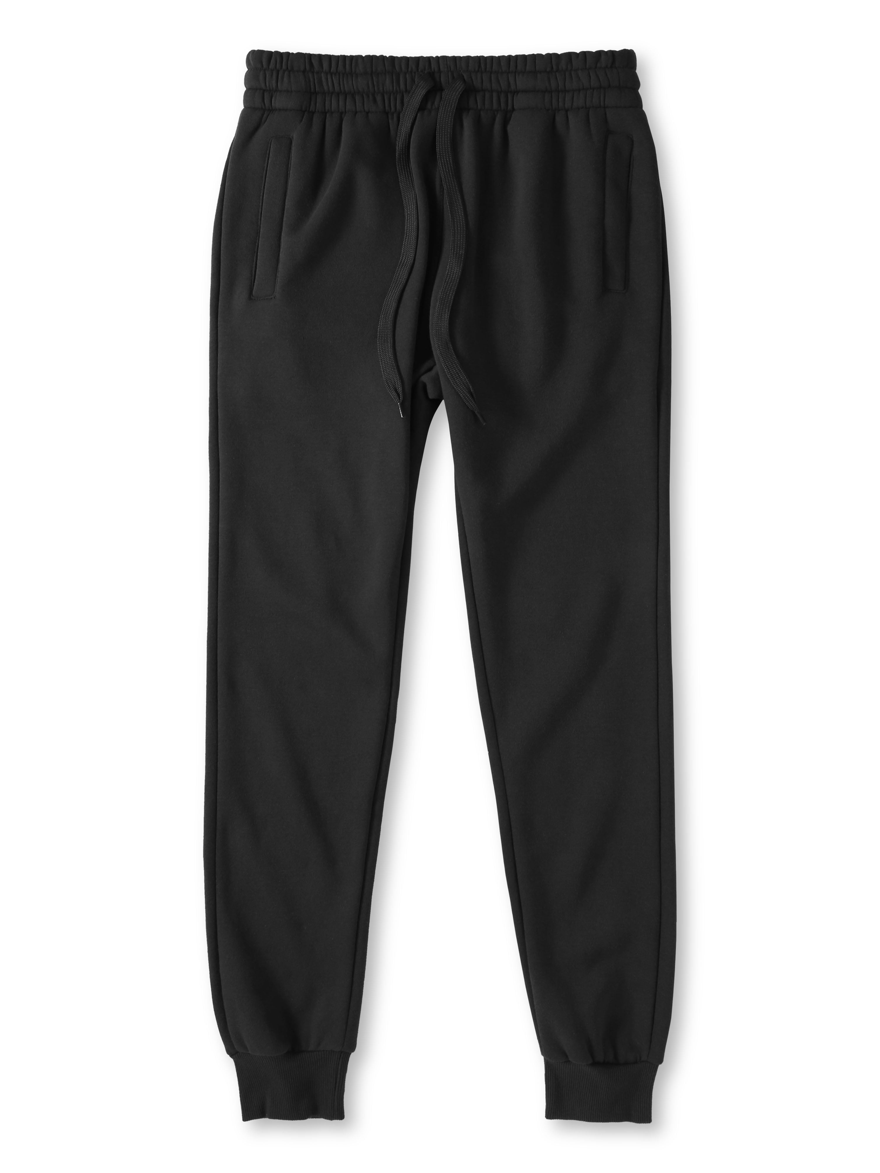 Ma Croix Mens Causal Active Slim Fit Sweatpants with Deep Front and ...