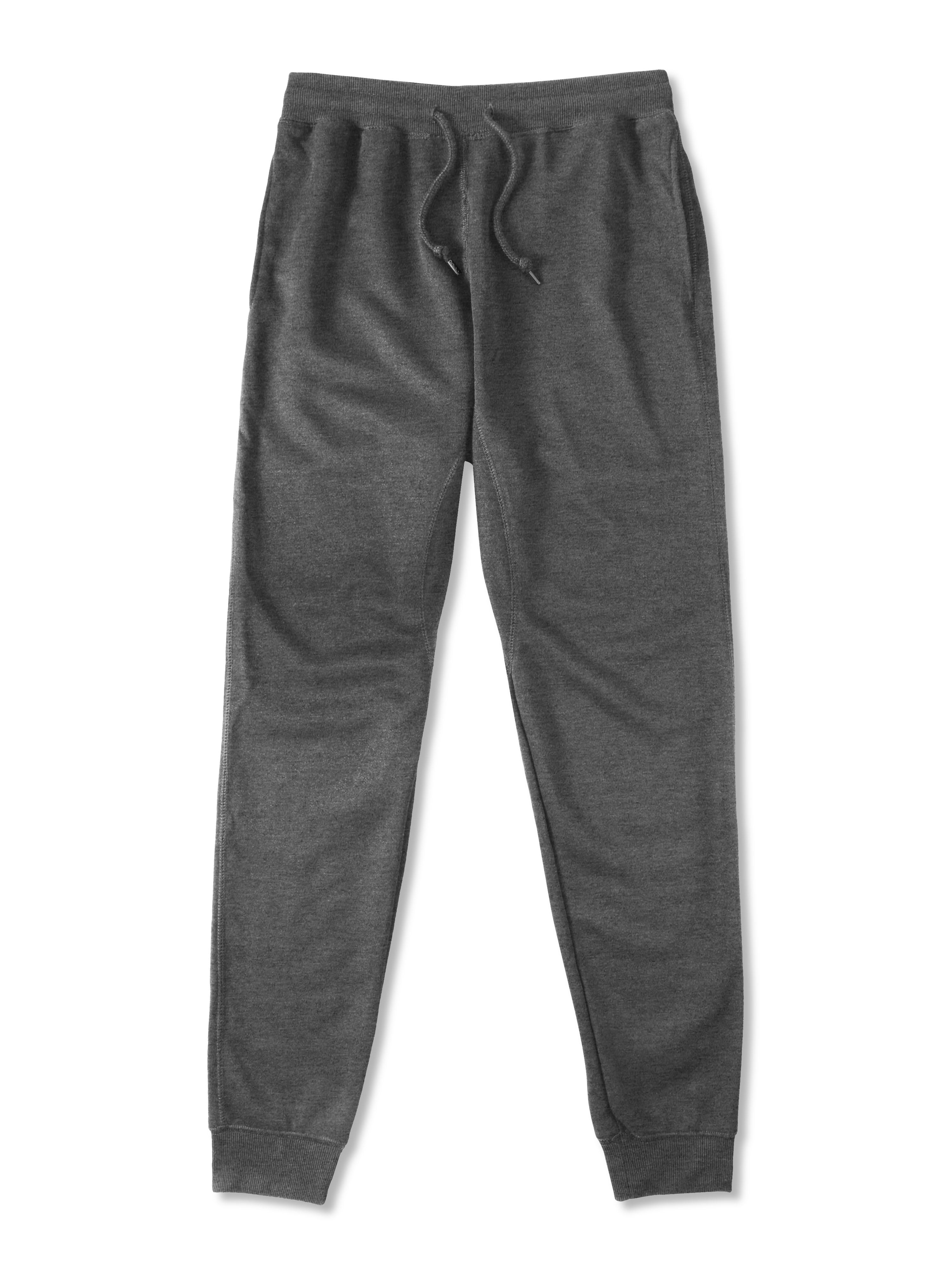 Ma Croix Mens Classic Fleece Athleisure Workout Jogger Gym Sweats ...