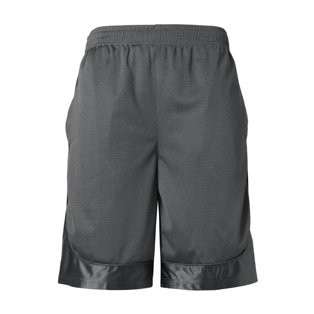 Ma Croix Mens Heavy Mesh Shorts with Zipper Pockets Basketball Elastic ...