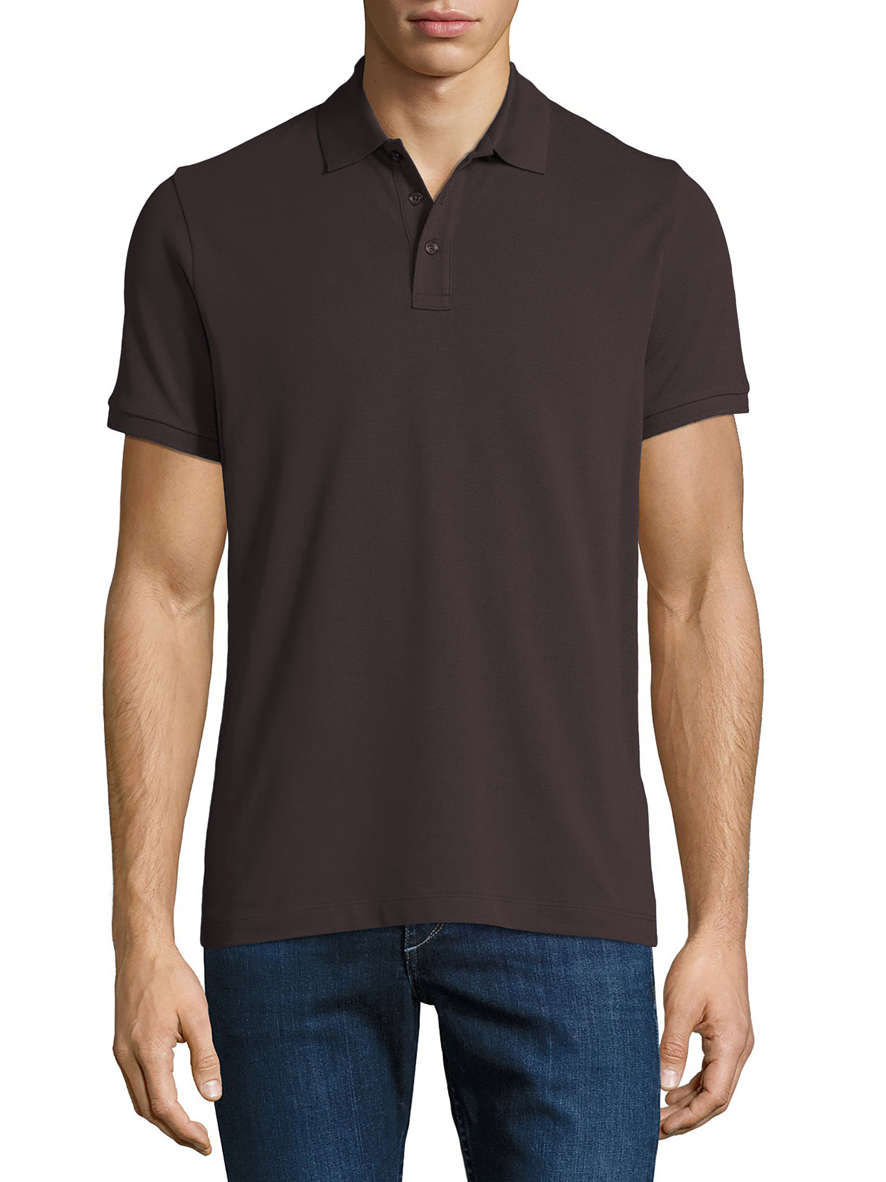 Jonathan Corey Men's Fine Pima Pique Polo Shirt - Walmart.com