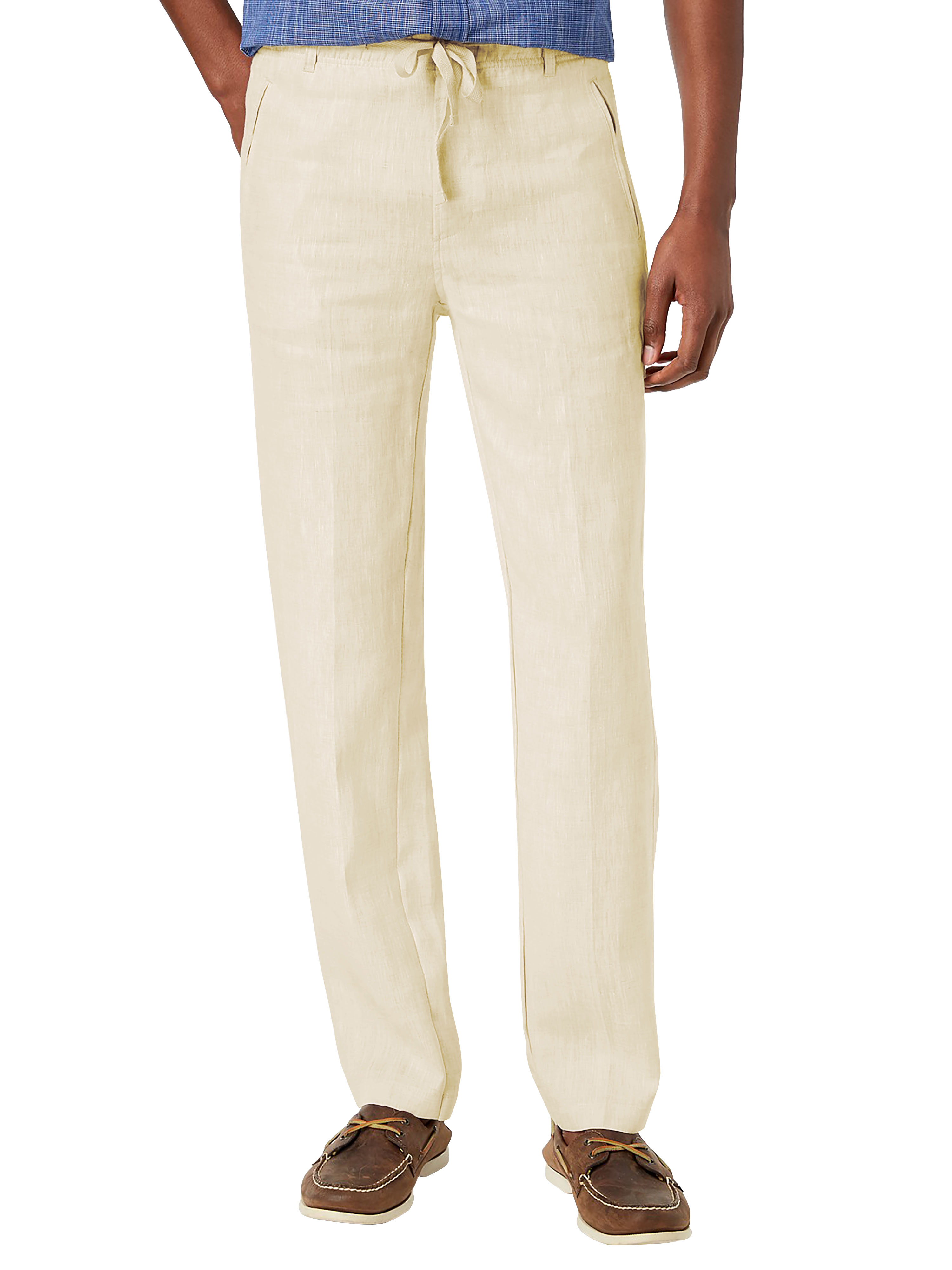 George Men's Pleated Wrinkle Resistant Pants - Walmart.com