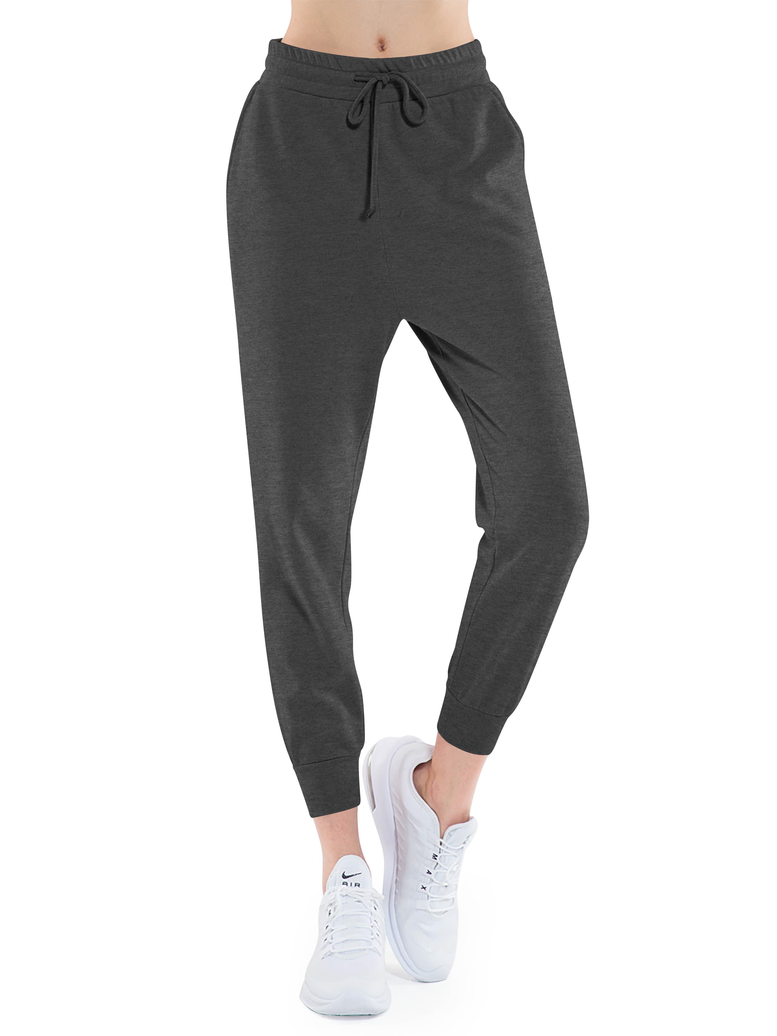 Ma Croix Women's French Terry Lightweight Sweatpants with Pockets ...