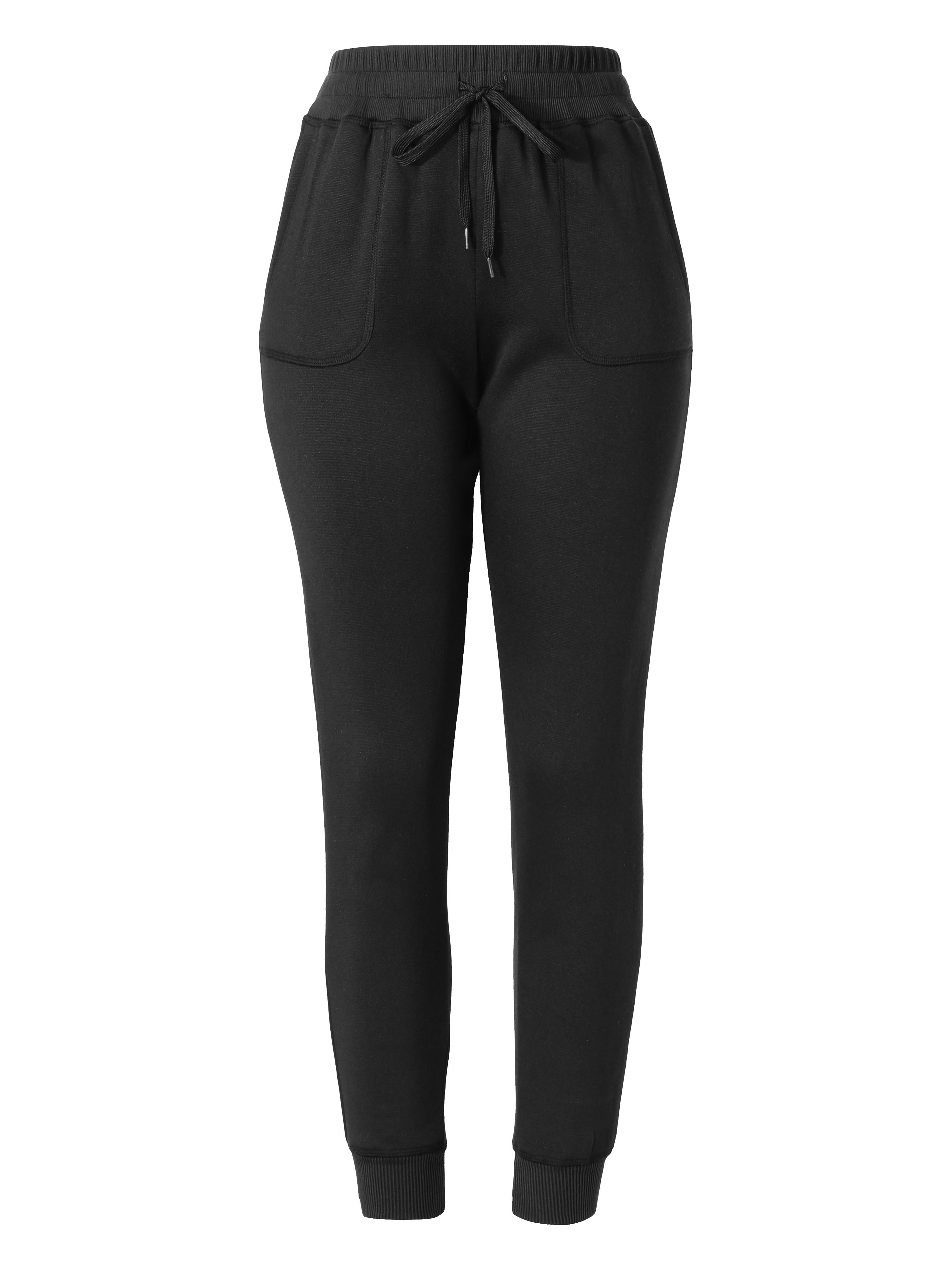 Ma Croix Womens Sweatpants Skinny Fit Jogger Pants with Pockets ...