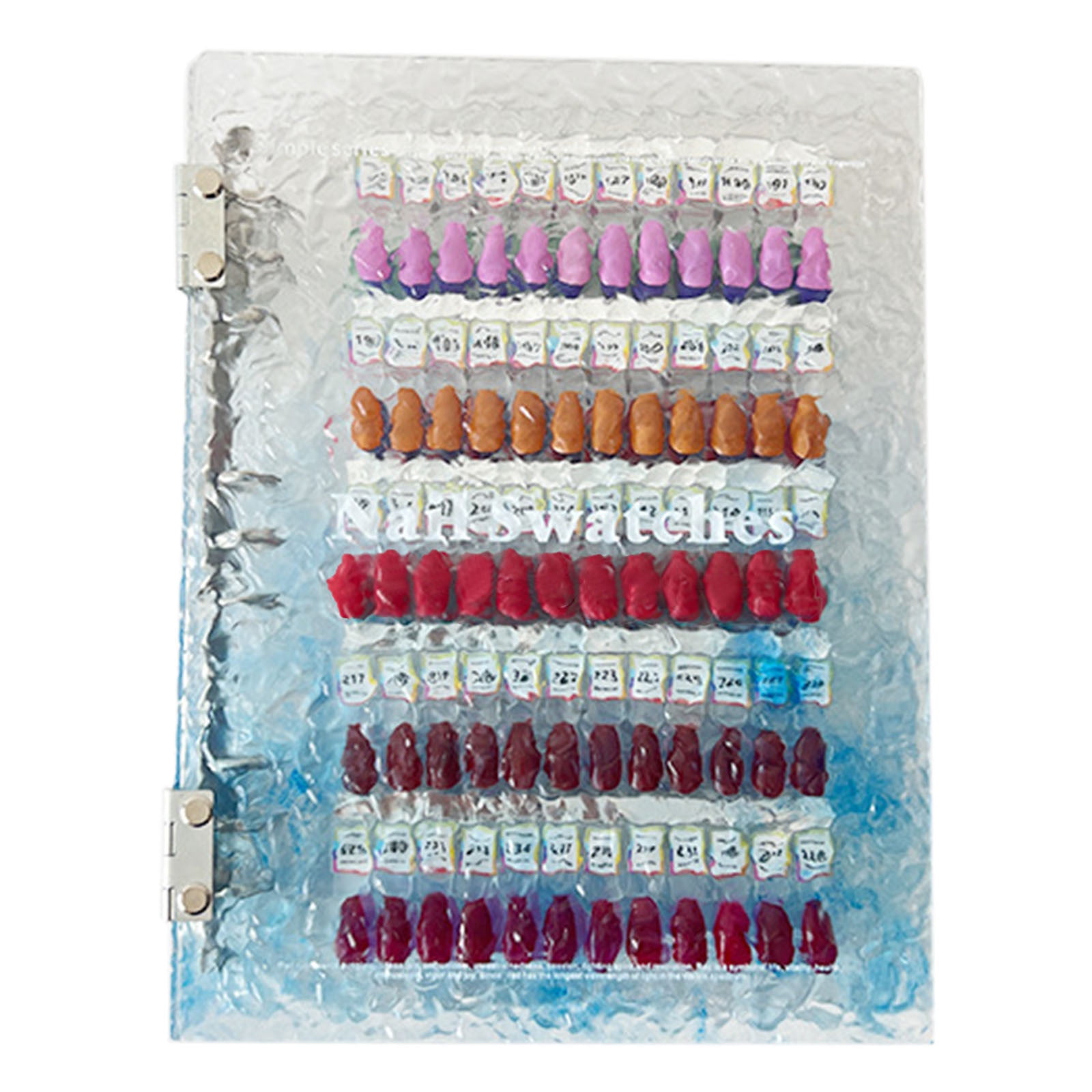 Ma Gnetic Nail Swatches Book 120/180/240 Nail Color Display Book Blank ...