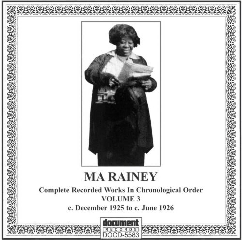 Ma Rainey - Complete 3 - Music & Performance - CD - Walmart.com