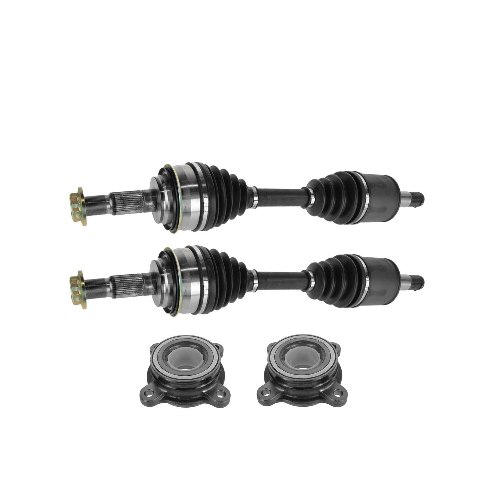 Ma500 Drivetrain Kit - 4 Piece Set with 2 Front CV Axle Assemblies & 2 ...