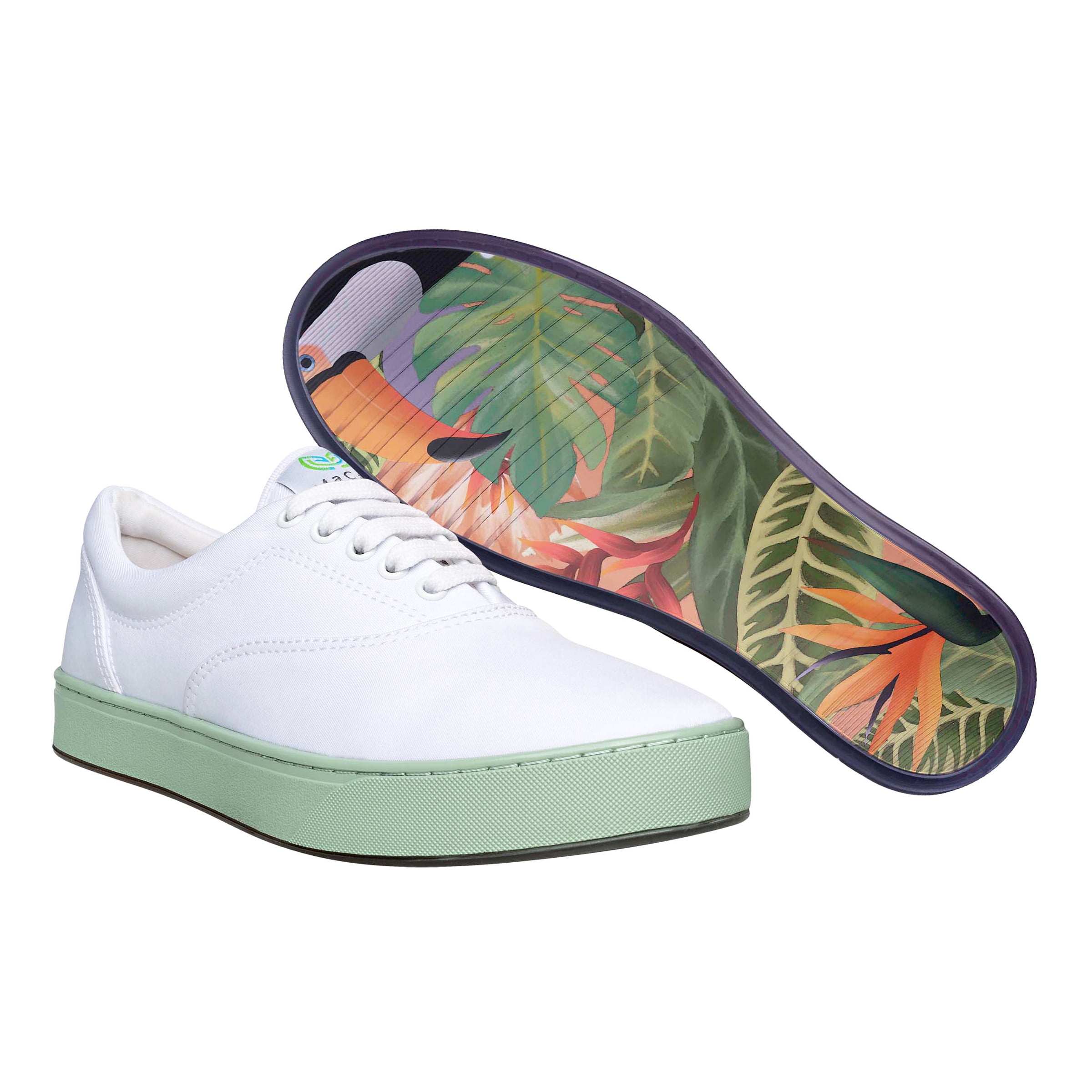 MaCae Unisex Canvas Lace Up Fashion Shoe With Unique Sole, Lace ...