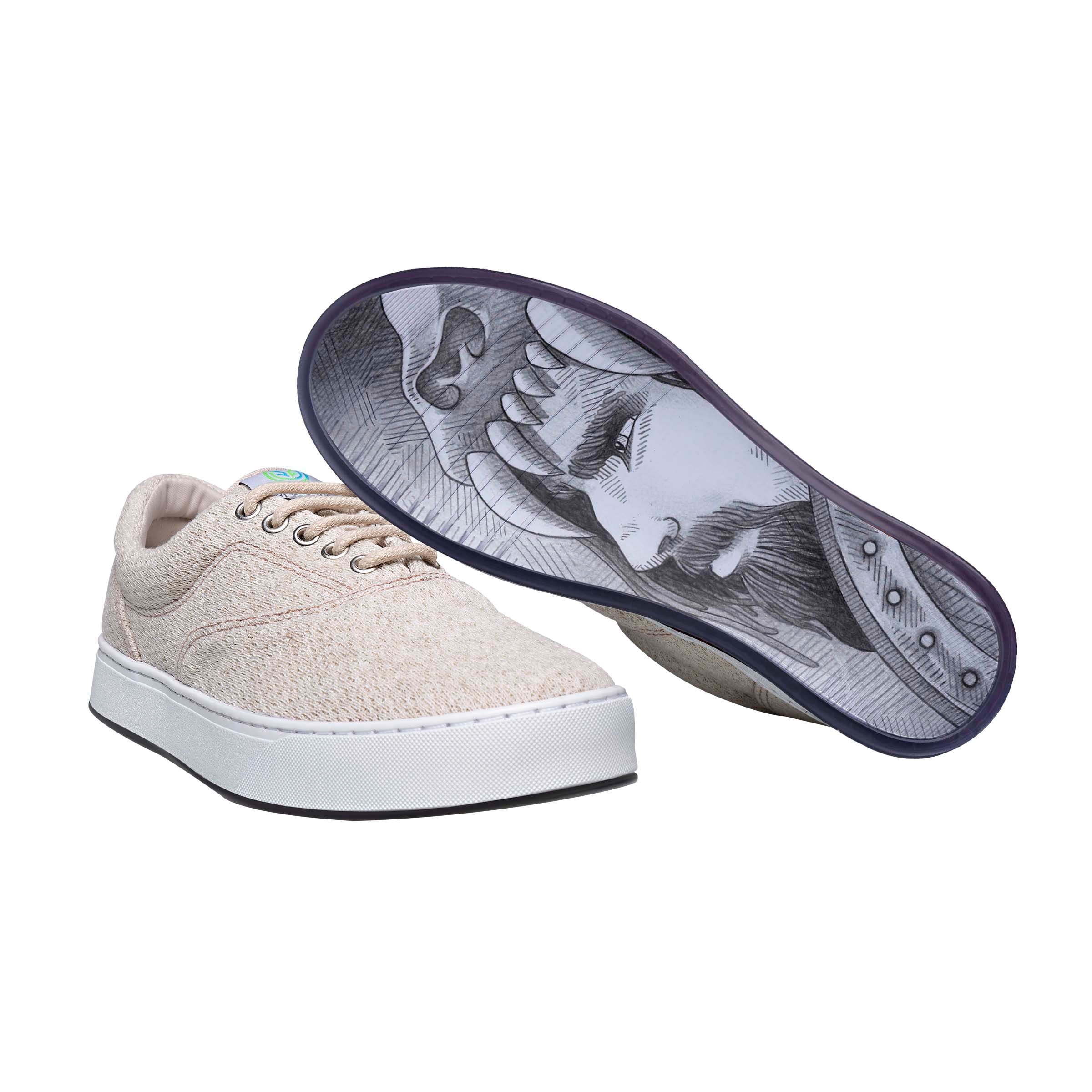 MaCae Unisex Knitting Lace Up Fashion Shoe With Unique Sole, Comfy ...