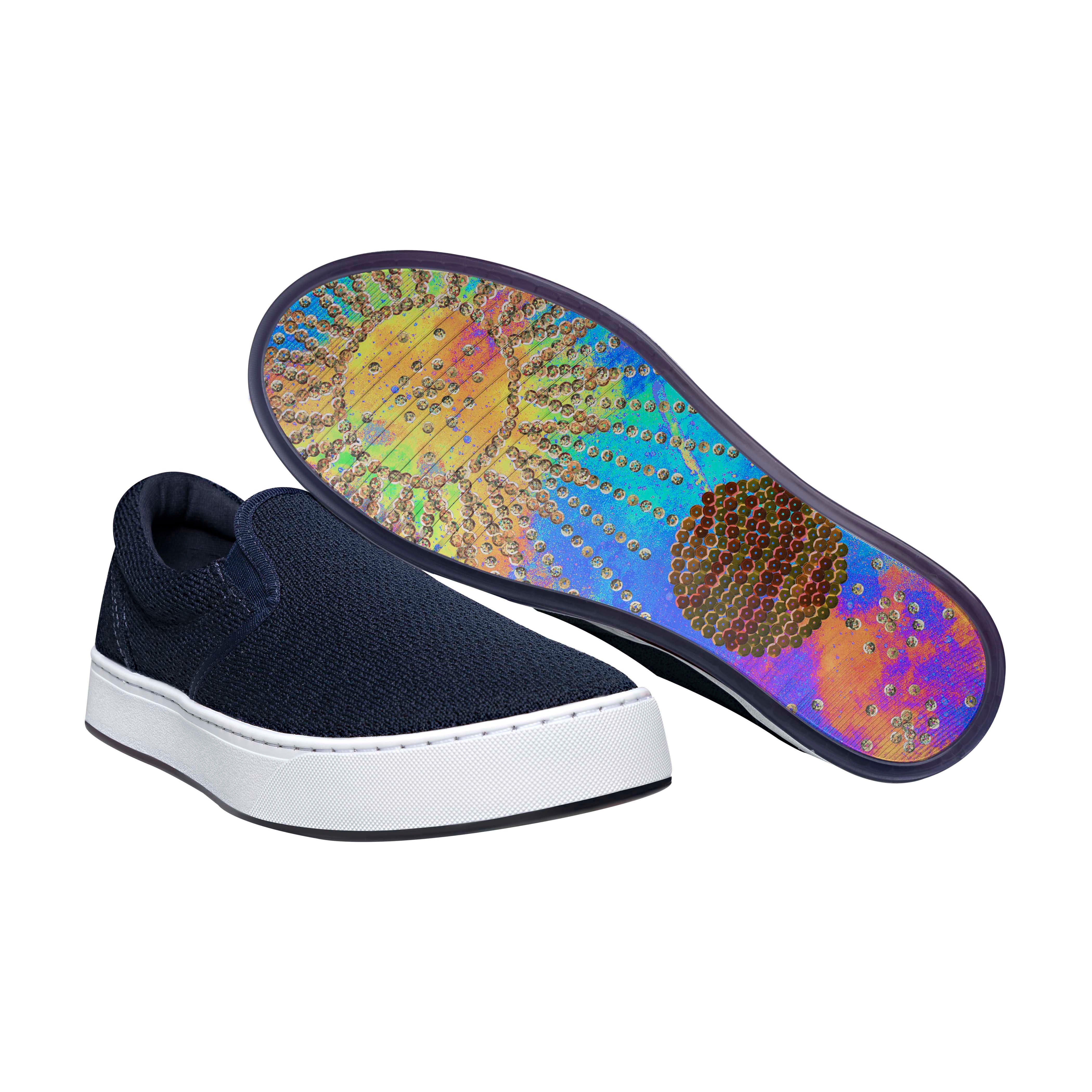 MaCae Unisex Knitting Slip On Fashion Shoe With Unique Sole, Comfy ...