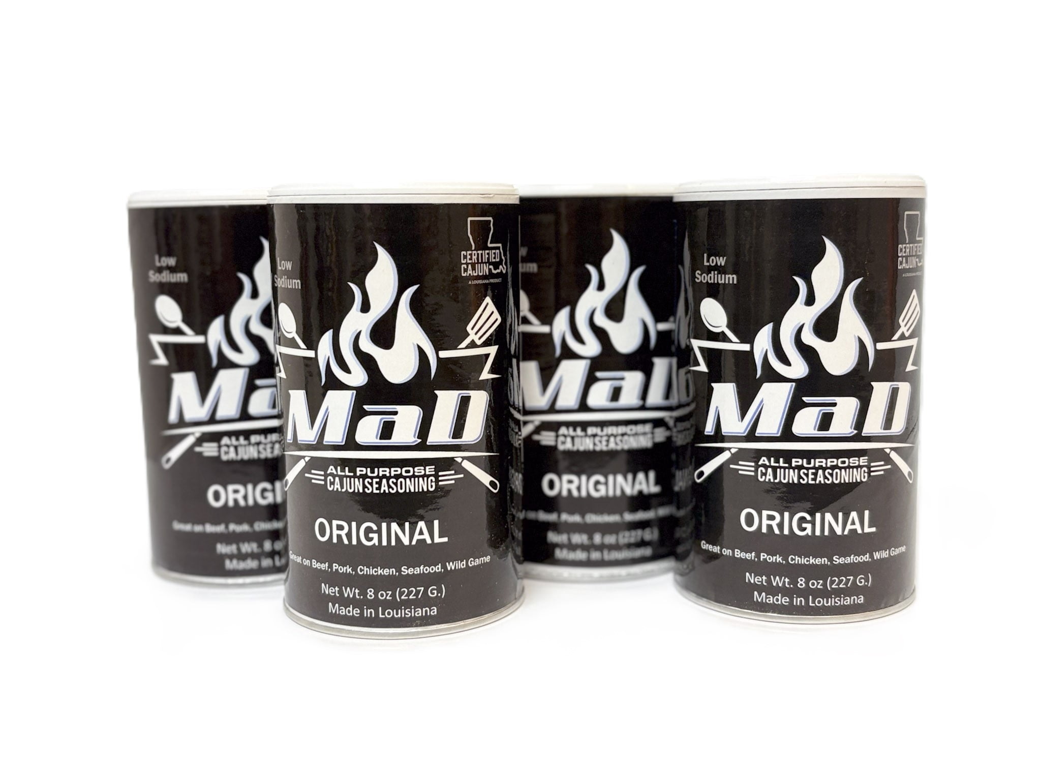 MaD Cajun Seasoning Original - 4 Pack - 8oz - Walmart.com