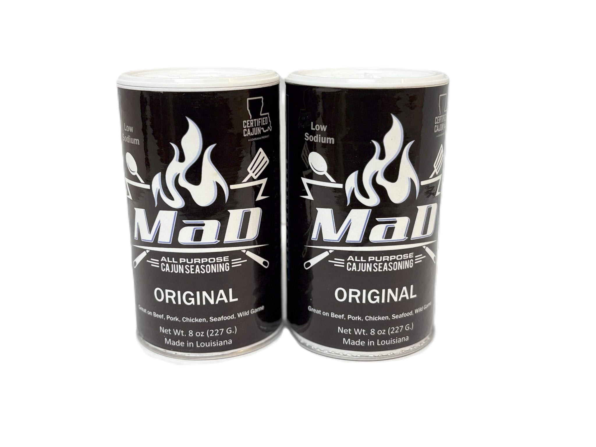 MaD Cajun Seasoning Original 8oz - 2 Pack - Walmart.com