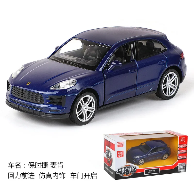 MaKeda1:36 Porsche MACAN Small SUV High Simulation Alloy Diecast Car ...