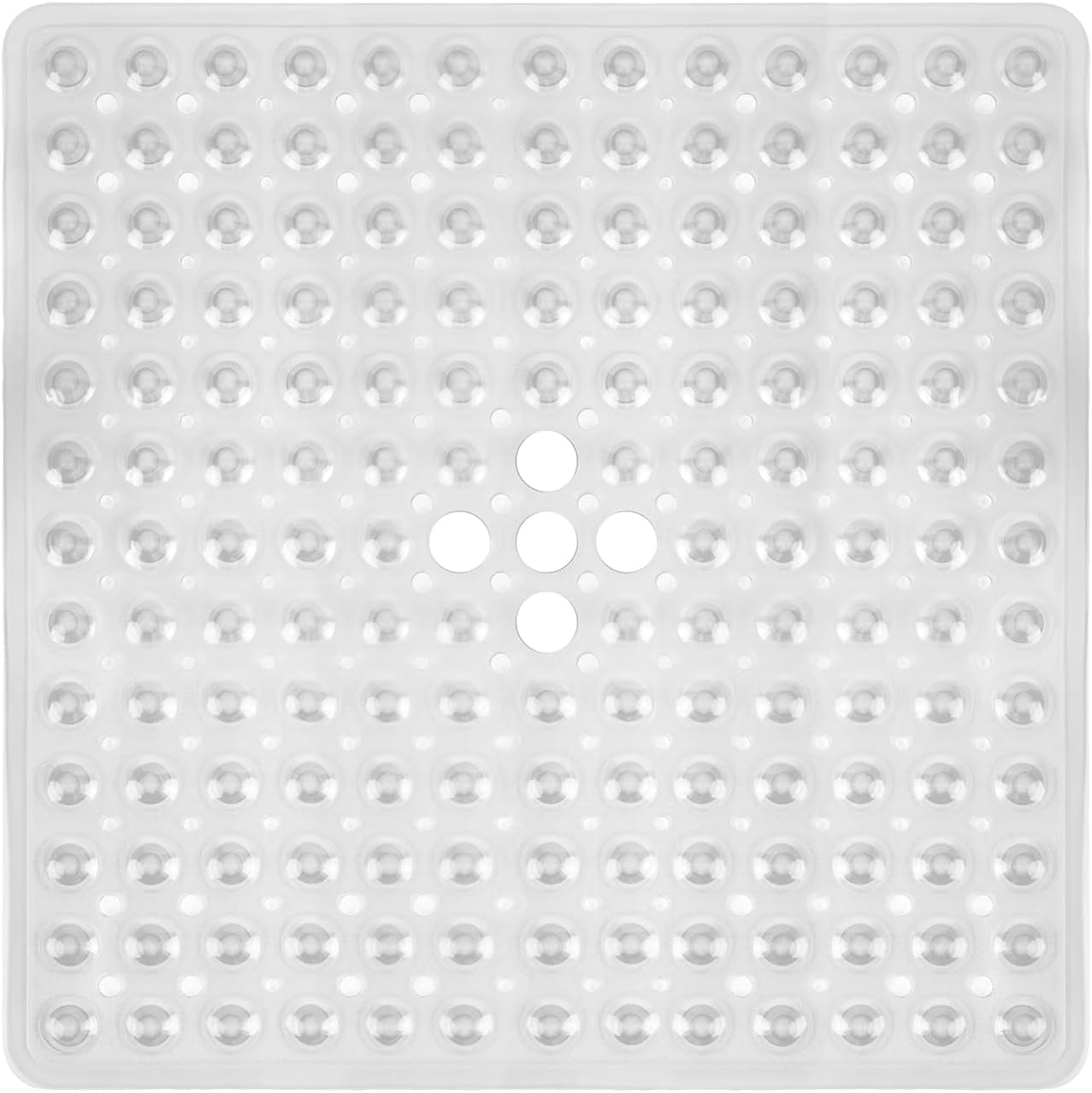 MaPinKa Non-Slip Shower Stall Mat with Suction Cups and Drain Holes ...