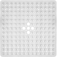 "SlipX Solutions Anti-Slip 21"" x 21"" Square Shower Stall Mat with ...