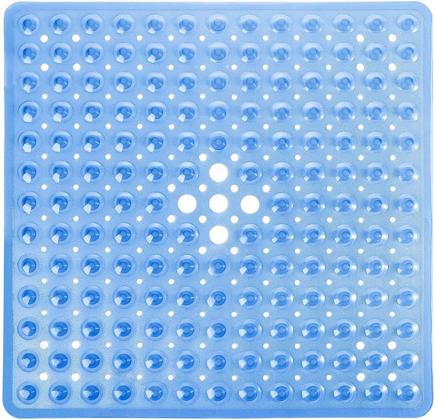 MaPinKa Non-Slip Shower Stall Mat with Suction Cups and Drain Holes ...