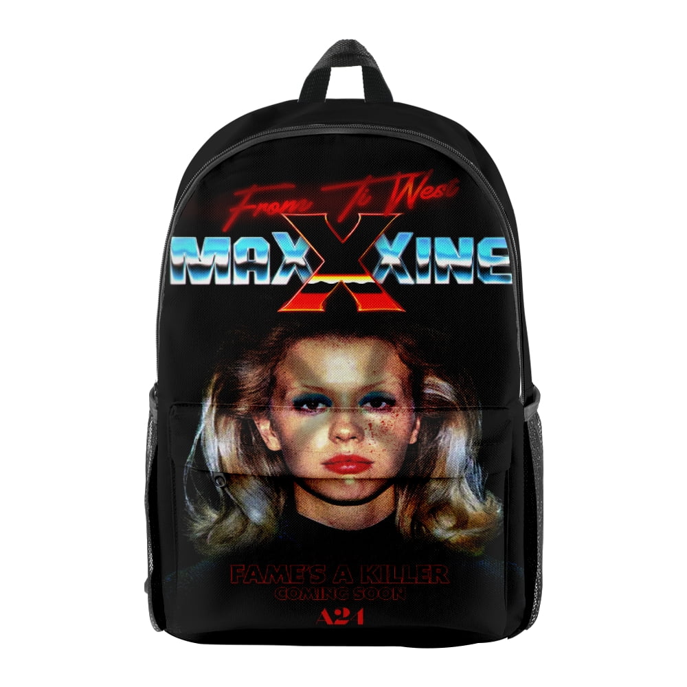 MaXXXine Movie Backpack Cosplay 3D Daypack Hip Hop Travel Bag Fashion ...