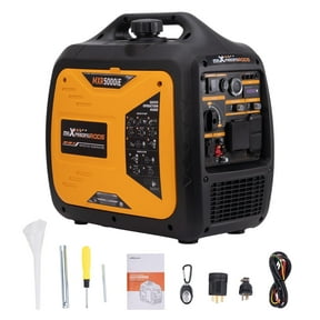 PowerSmart 4400-Watt Gasoline Inverter Generator, Portable Outdoor, 5.5 ...