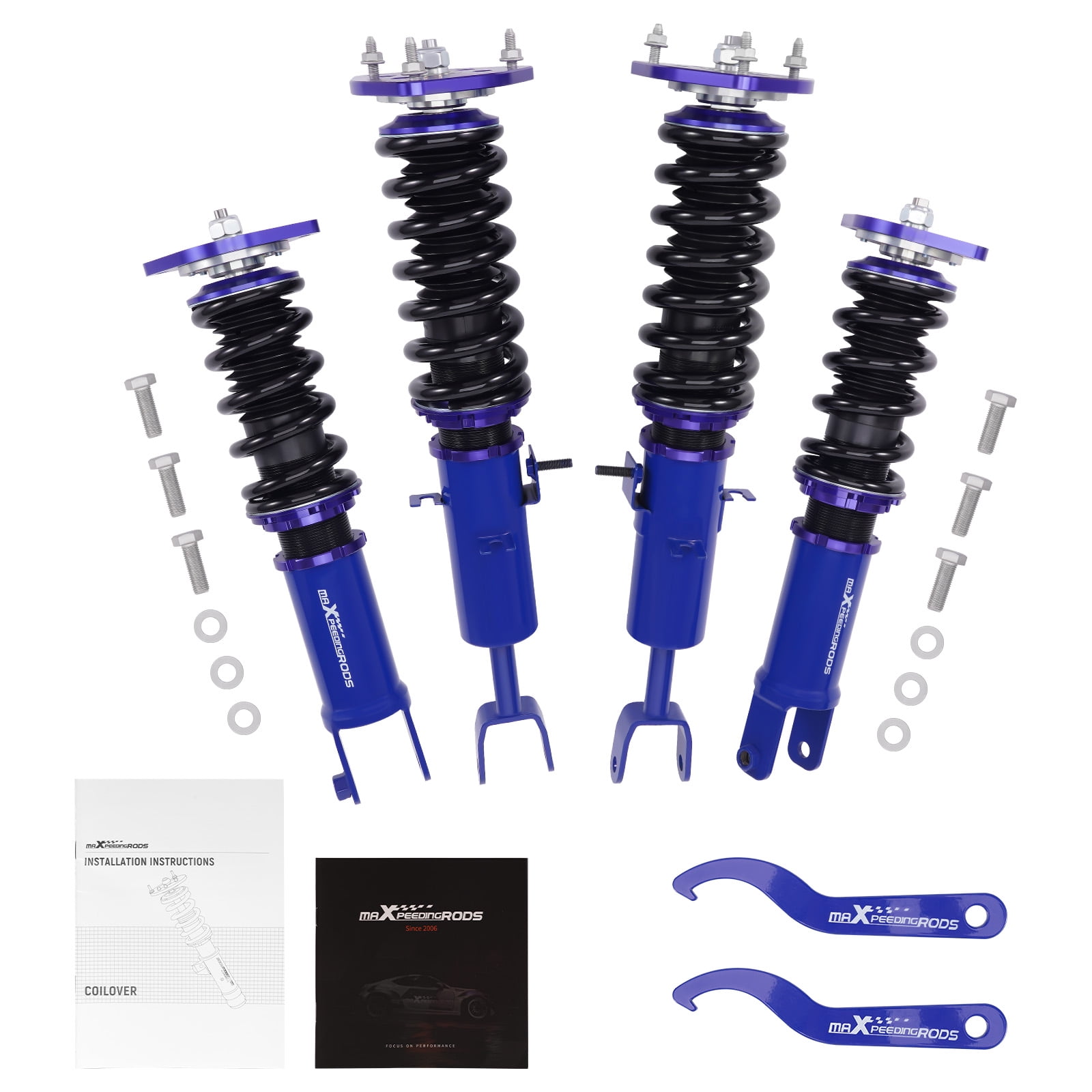 MaXpeedingrods Coilovers Suspension Lowering Kit For Nissan 350Z 03-08 ...
