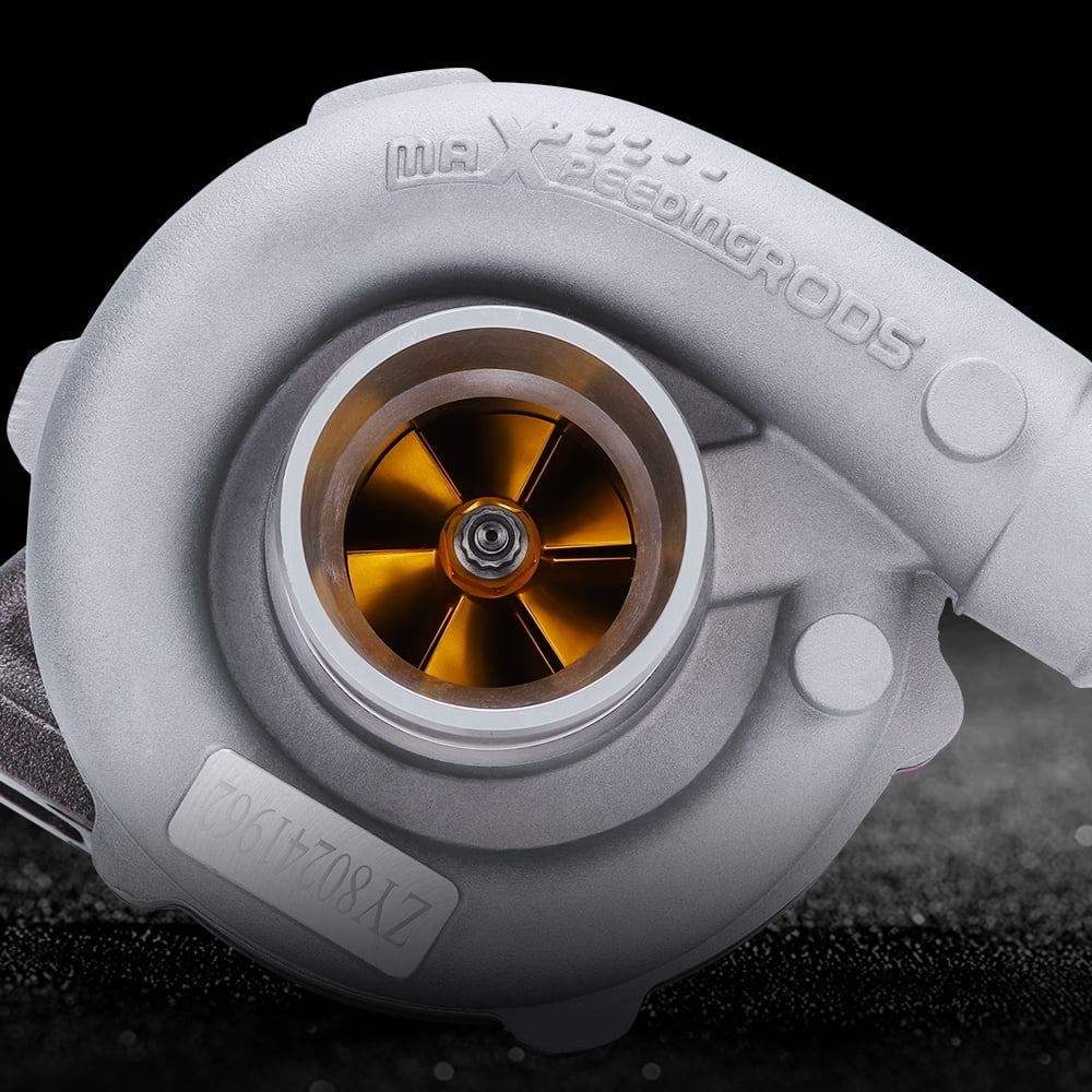 MaXpeedingrods T3 T4 T04E Turbo Billet Turbocharger 0.57 0.5 A/R ...