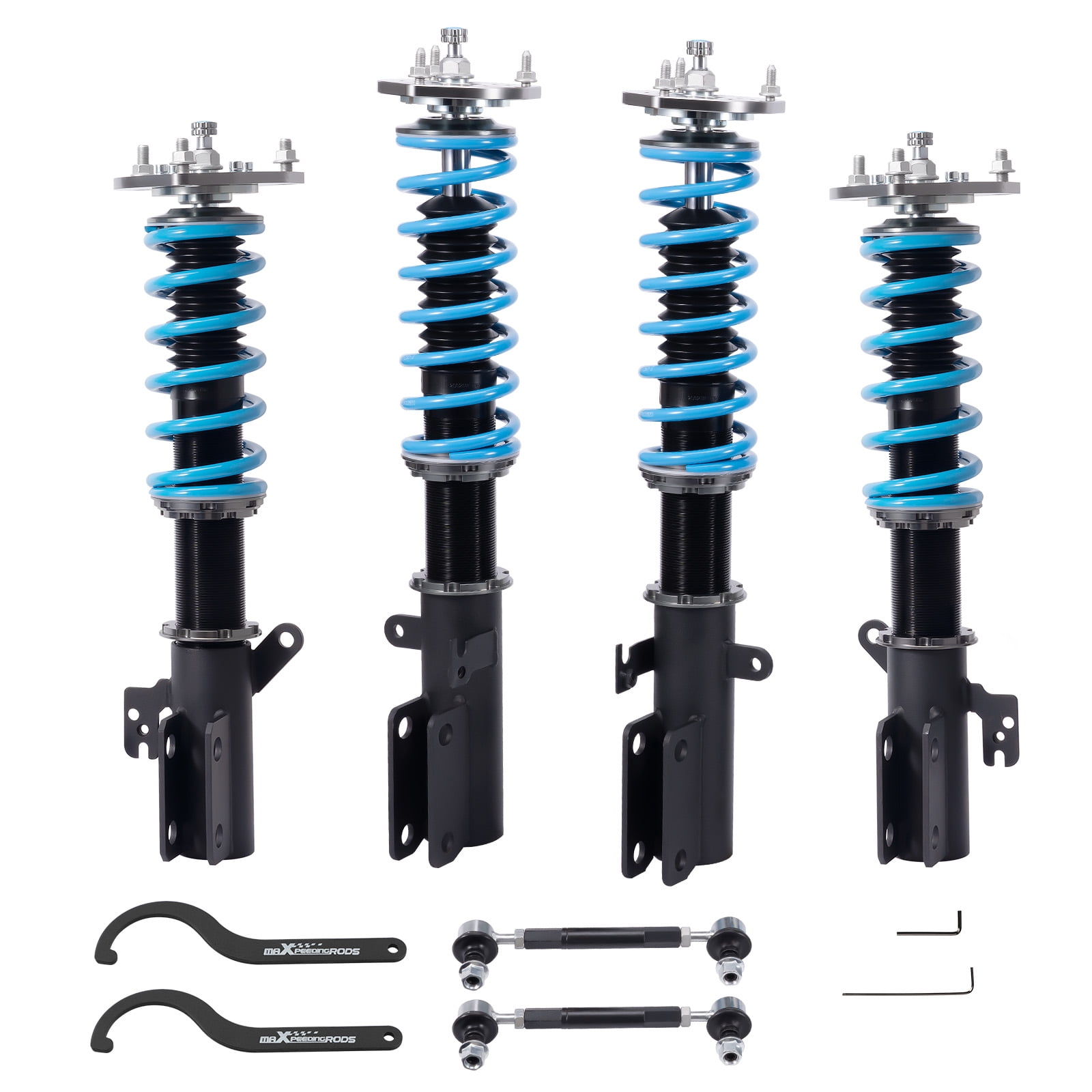 MaXpeedingrods T6 Coilovers 24 Click Damper Struts For Toyota Camry 07 ...